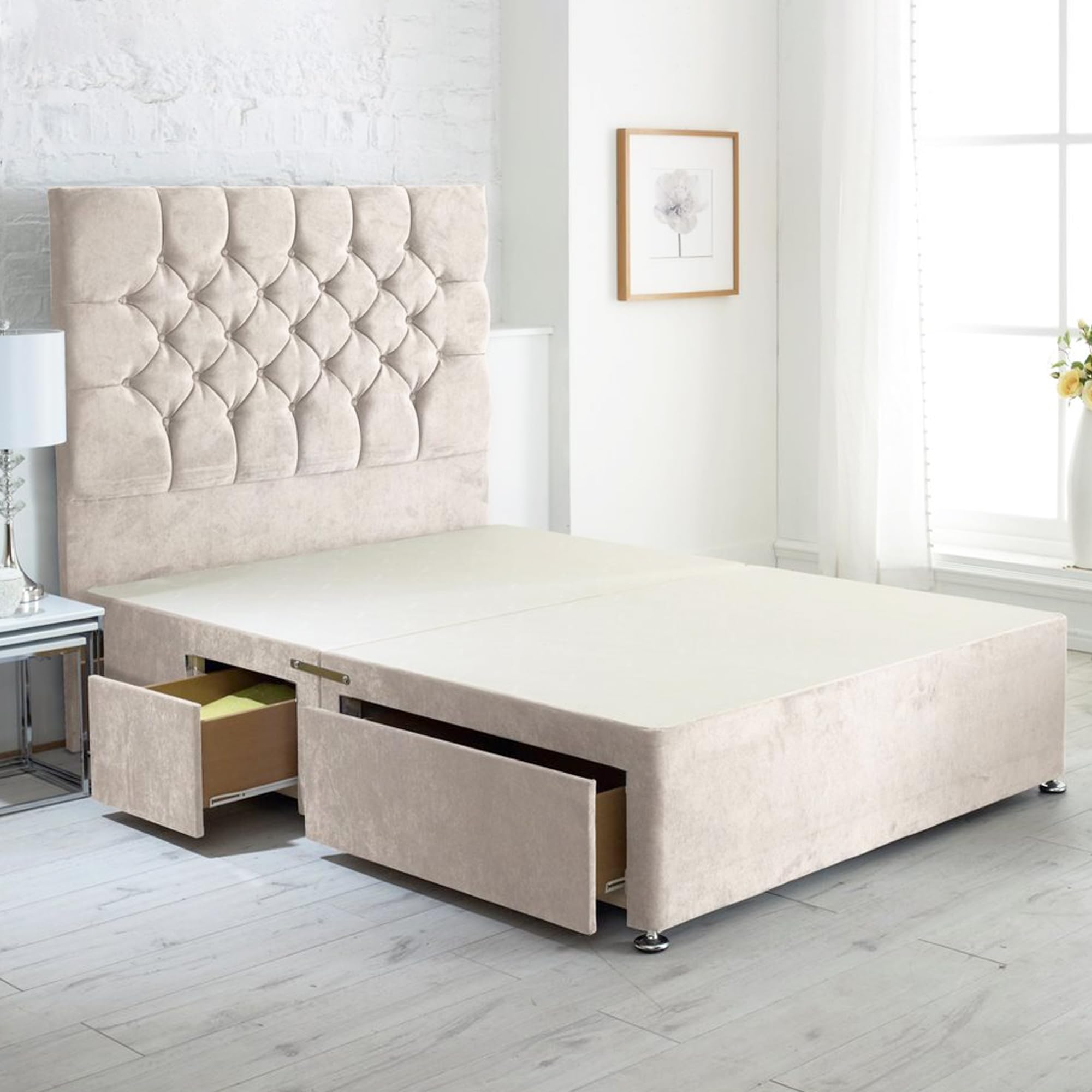 ComfoRest - Spacious 6FT Super King Bed with 4 Drawers | Durable Super ...