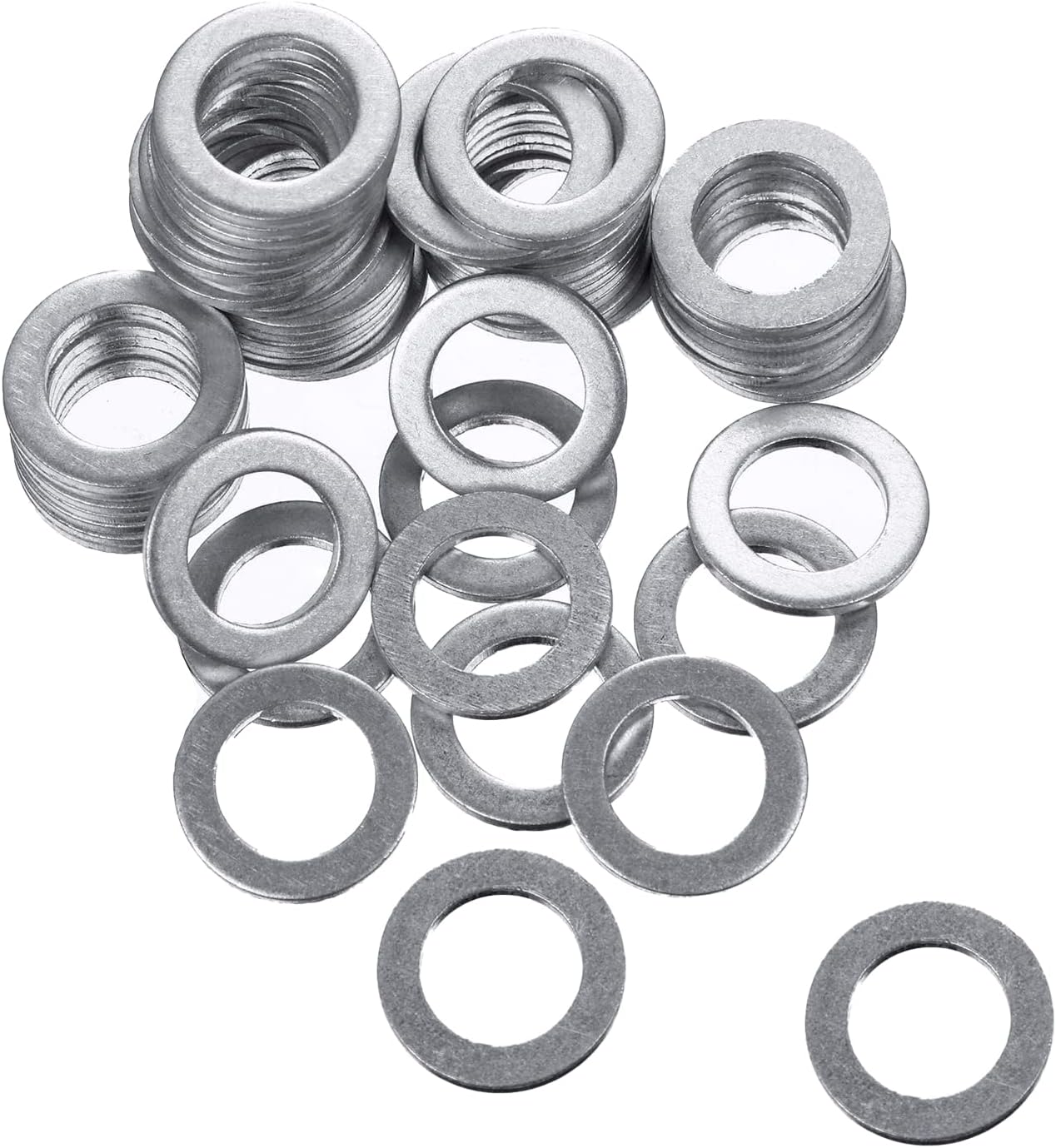 Amazon.com: Sodcay 50 PCS Oil Drain Screw Gasket, Engine Oil Drain Plug ...