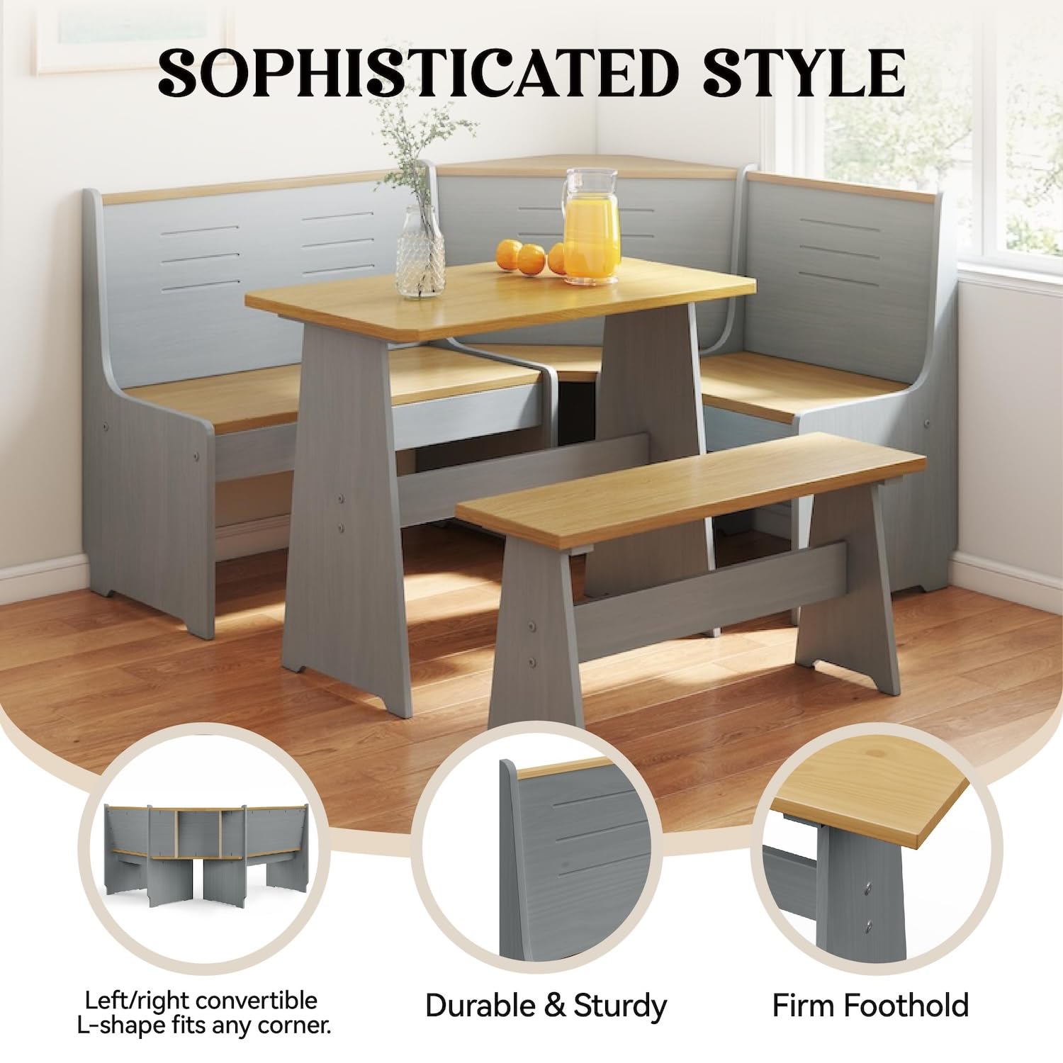 L Shaped Wood Booth Seat Custom Modern Round L Shape Wood Sofa Booths