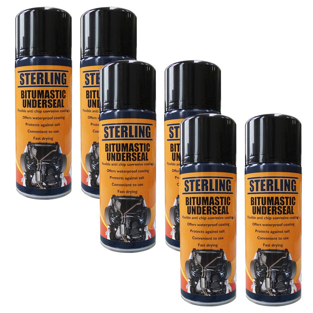 Buy All Trade Direct 6 x 400ml 400g BITUMASTIC UNDERSEAL SPRAY ...
