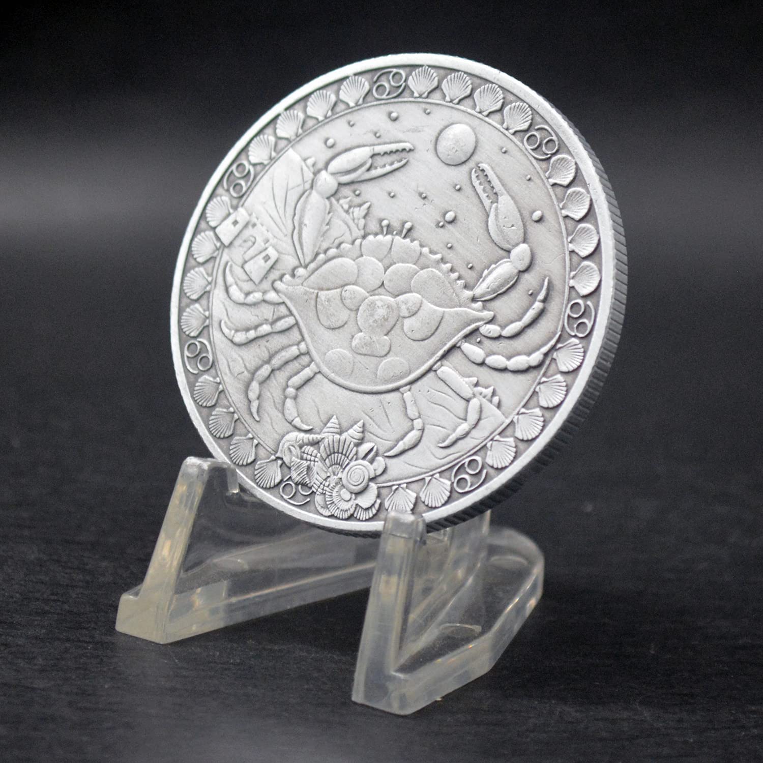 Zodiac Collection Coins Zodiac Constellation Commemorative Coins - Leo ...