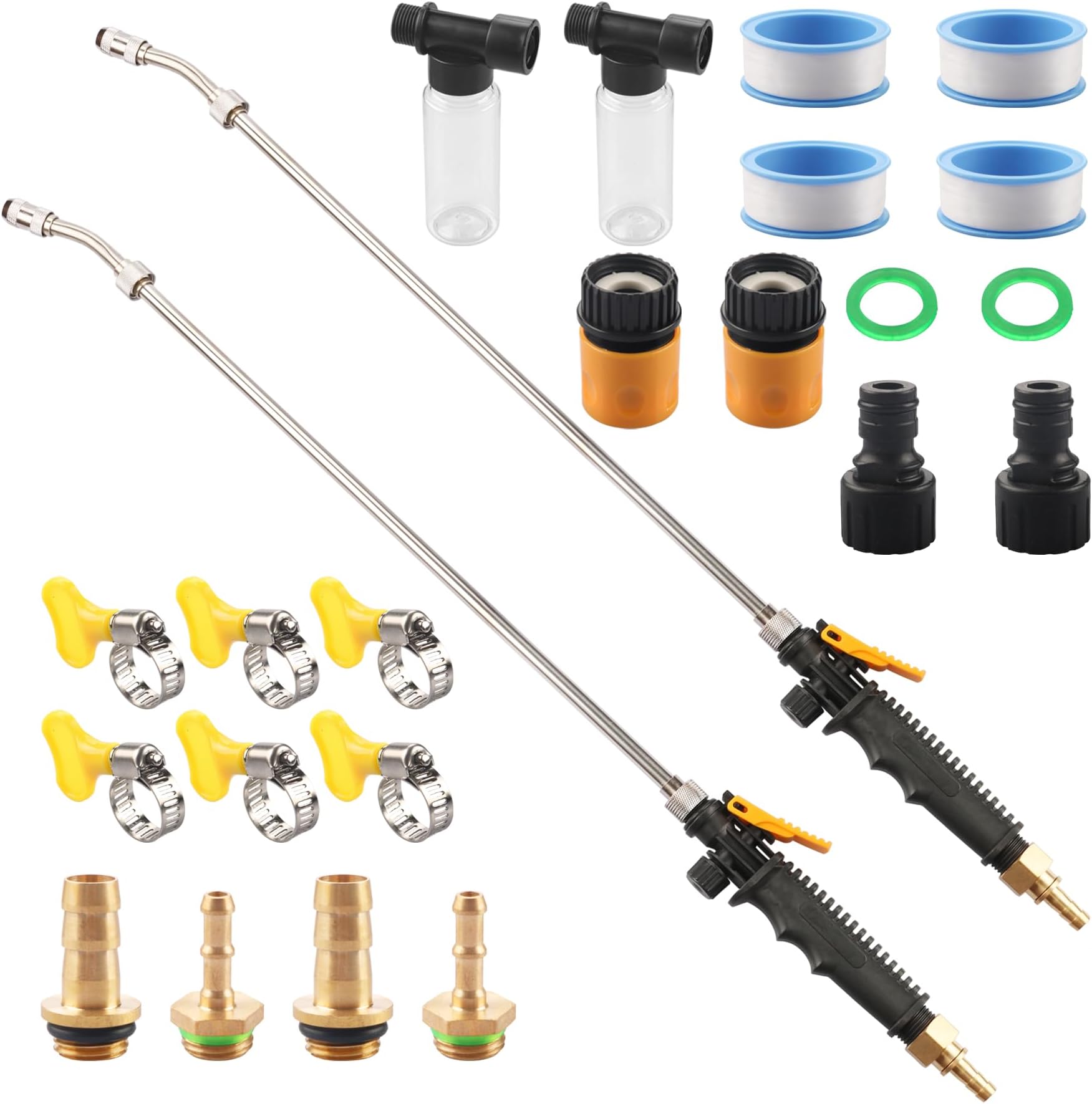 Amazon.com: 2 Pack 29 Inch Sprayer Wand, Adjustable Sprayer Match 3/8 ...