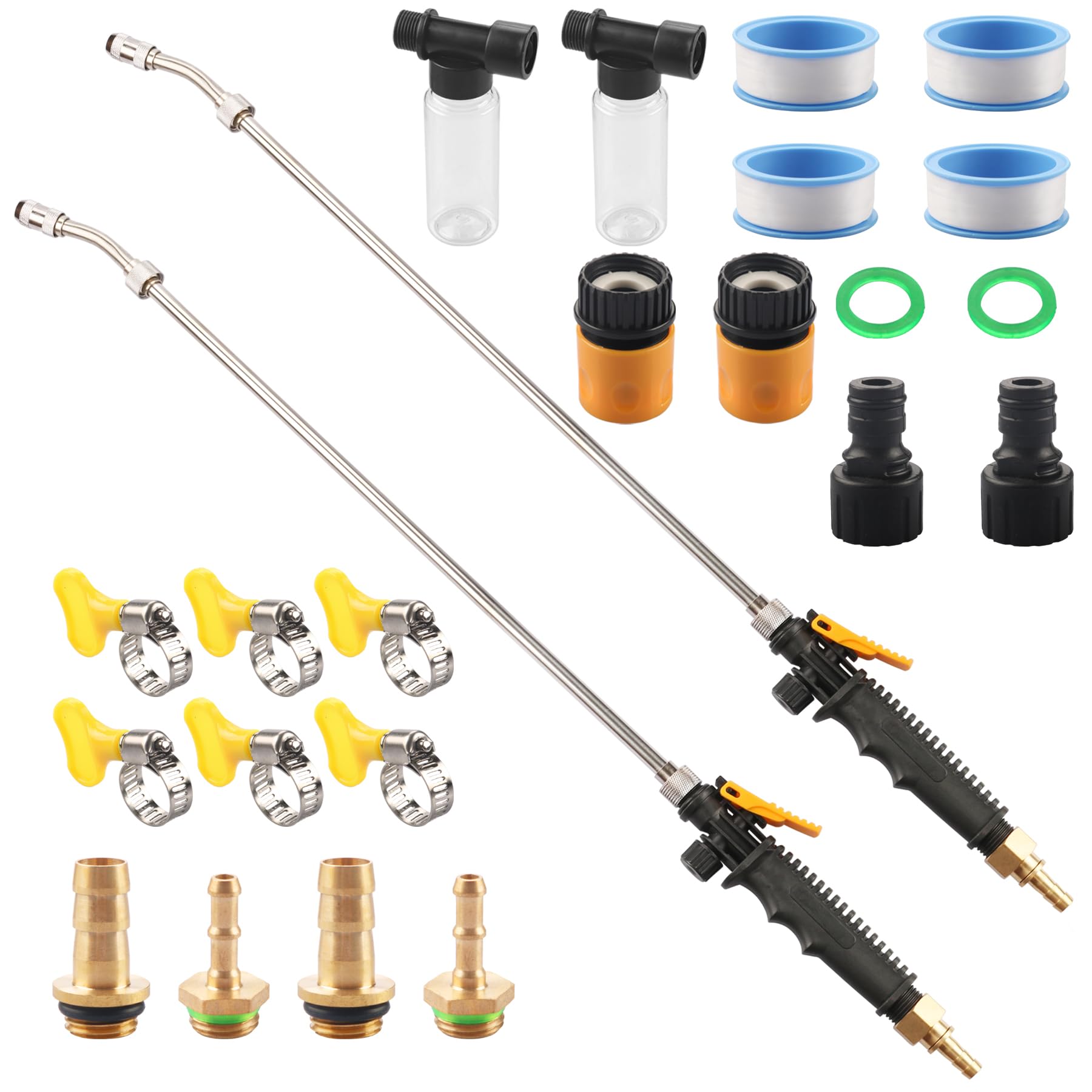 Amazon.com: 2 Pack 29'' Sprayer Wand Match 3/8'' & 1/4'' Hose ...