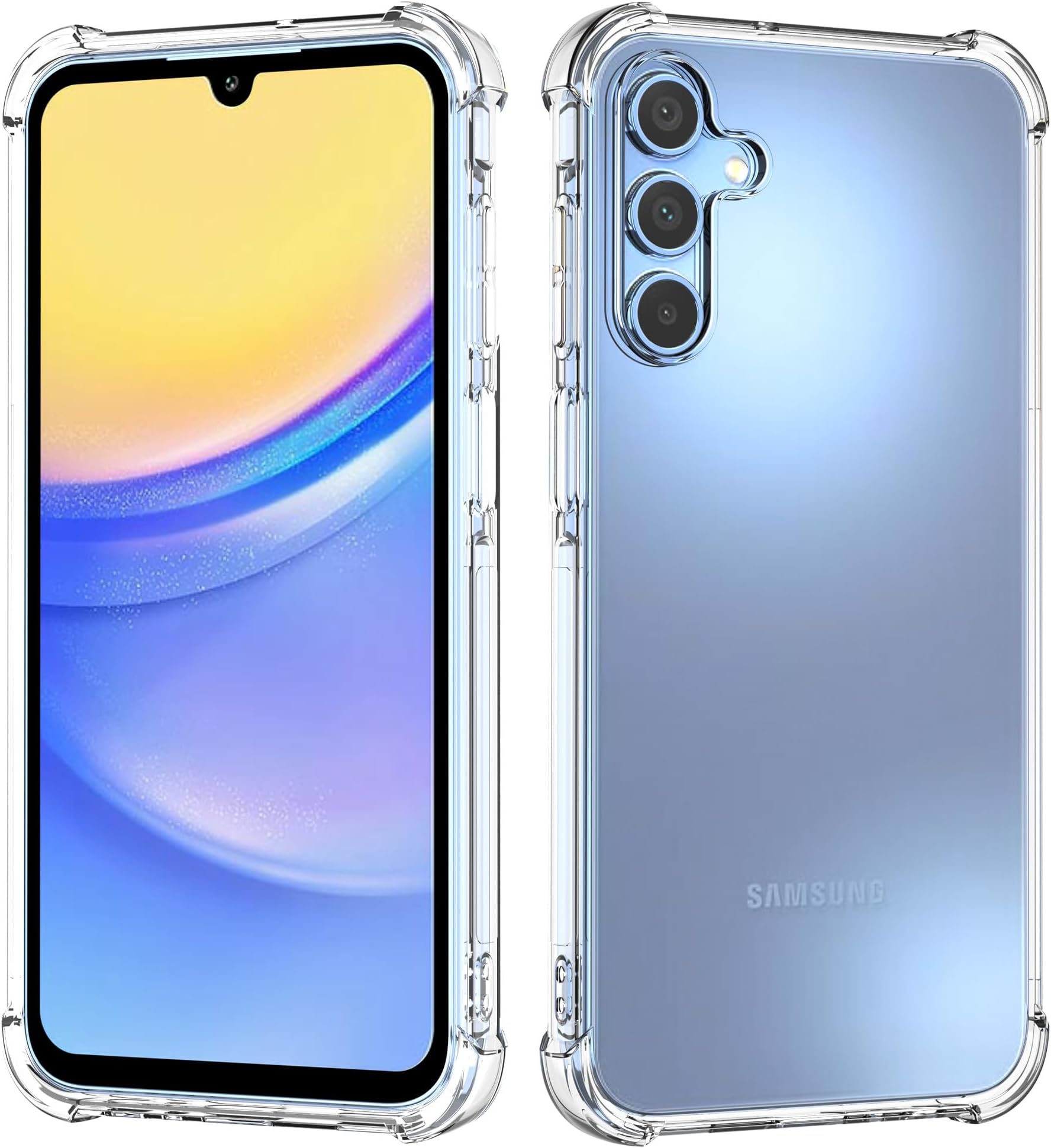 Amazon.com: Bereajoy for Galaxy A15 5G Case, Samsung A15 Case,PU Soft ...