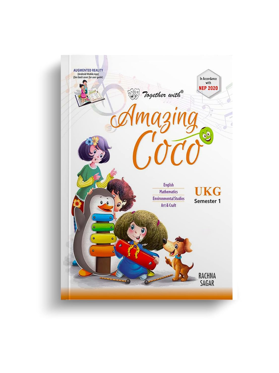 Together With Amazing COCO UKG Semester 1 Book English Mathematics EVS ...