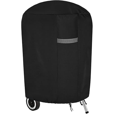 Flymer Kettle BBQ Cover, Waterproof Round Barbecue Cover, Rip-proof ...