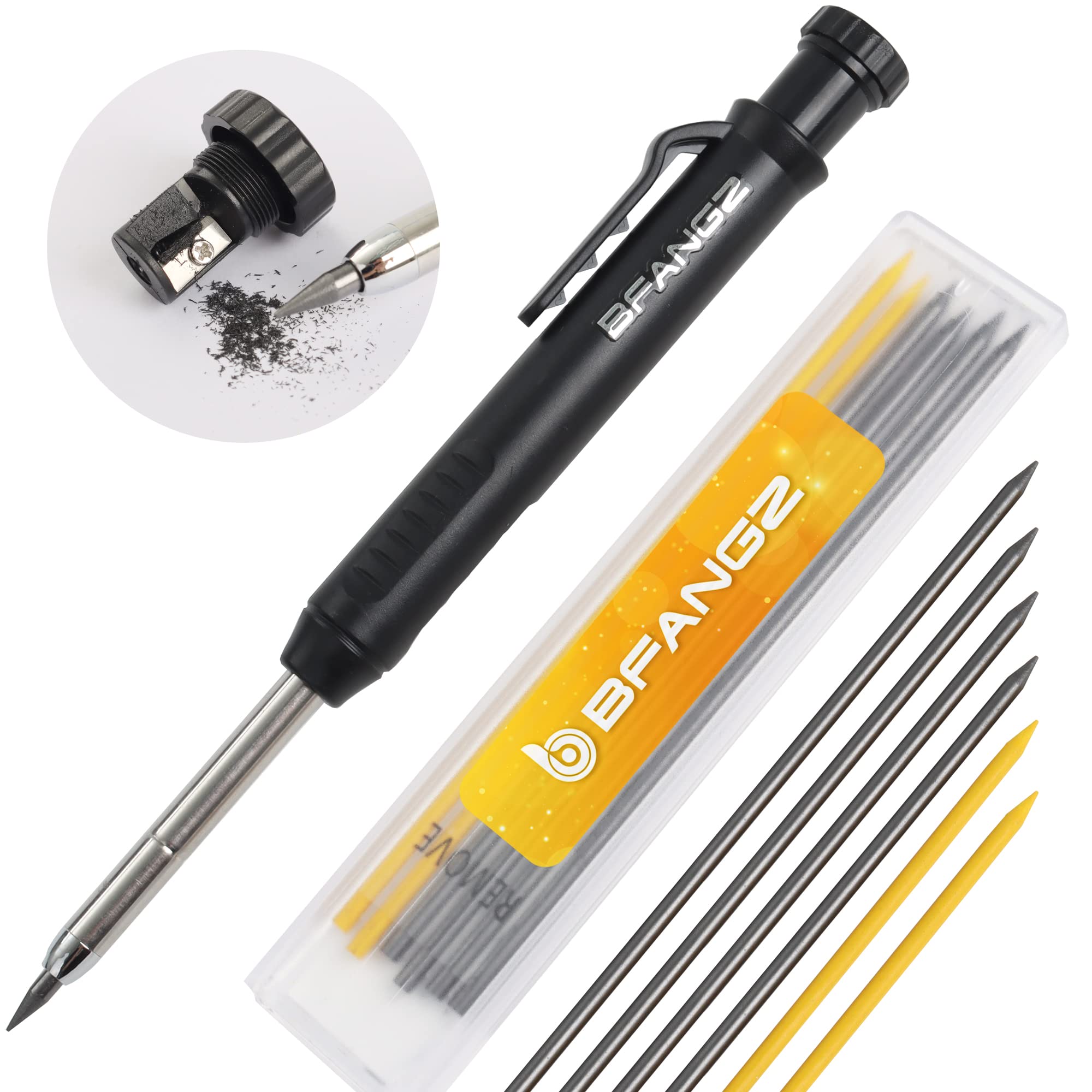 Amazon.com : BFANGZ Carpenter Pencil,Mechanical Carpenter Pencil ...