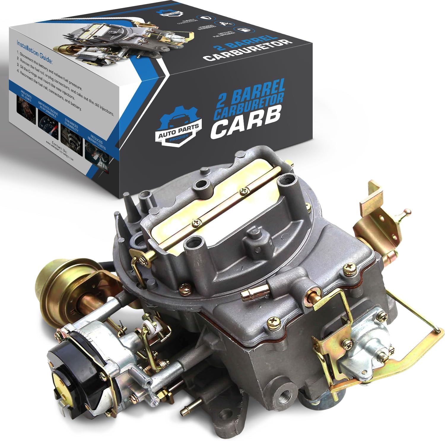 Amazon.com: New Carburetor Two 2 Barrel Carburetor Carb Ford Carburator ...