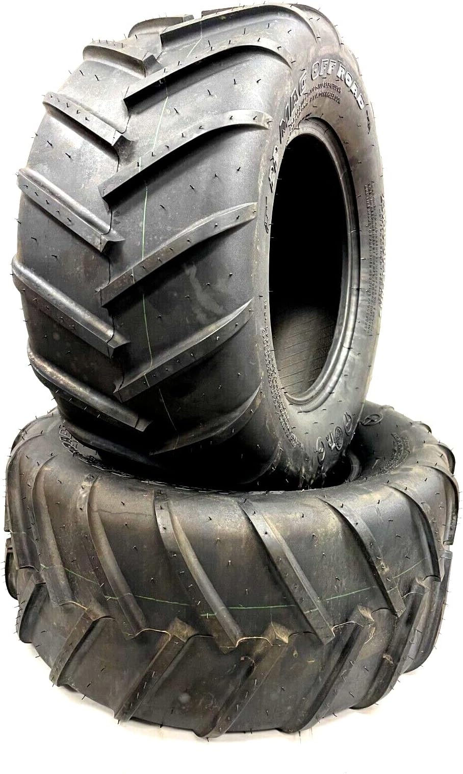 Amazon.com: Two 24X12-12 Lug Mower Tractor Tires 24x12x12 R1 Bar ...
