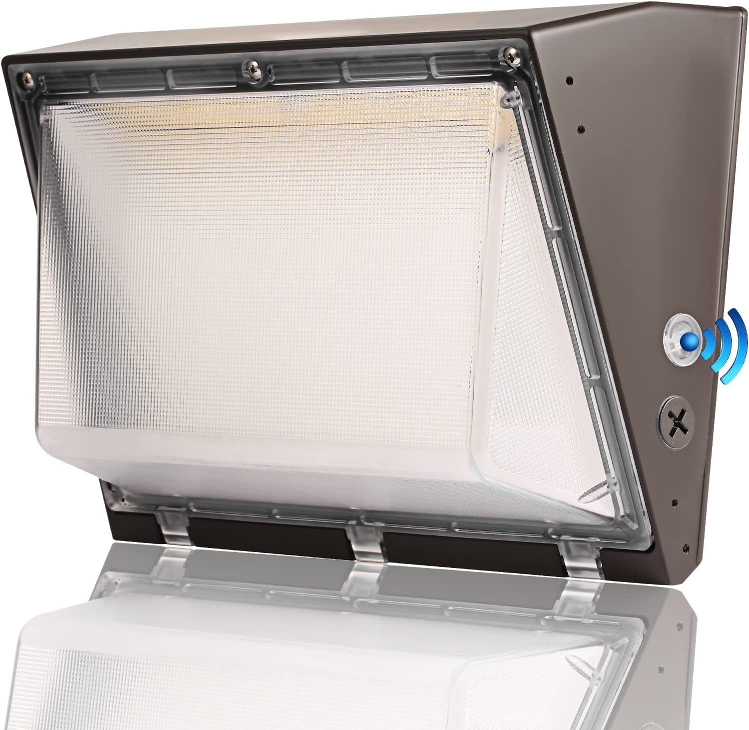 120W LED Wall Pack Light Fixture with Dusk to Dawn Photocell, 5000K ...