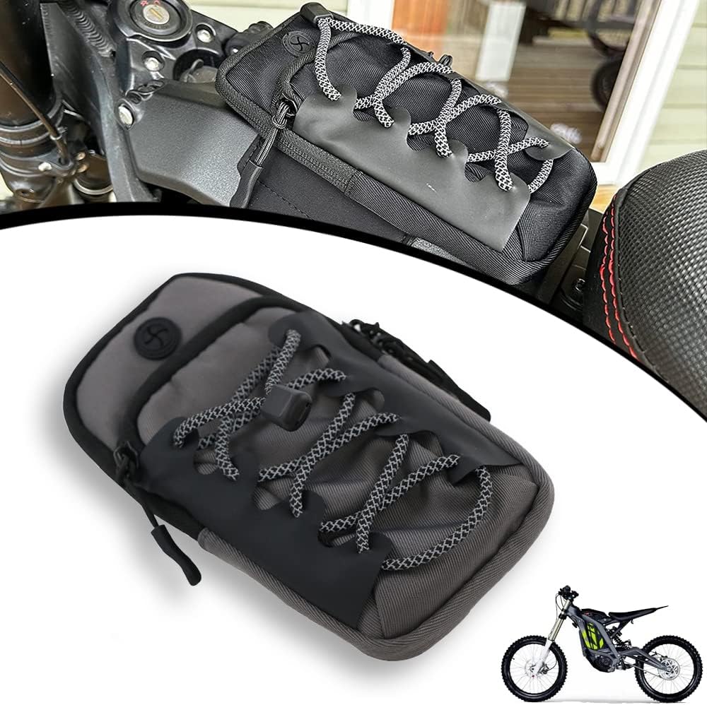 Amazon.com: JFG RACING Sur Ron Bag,Motorcycle Front Frame Bag Storage ...