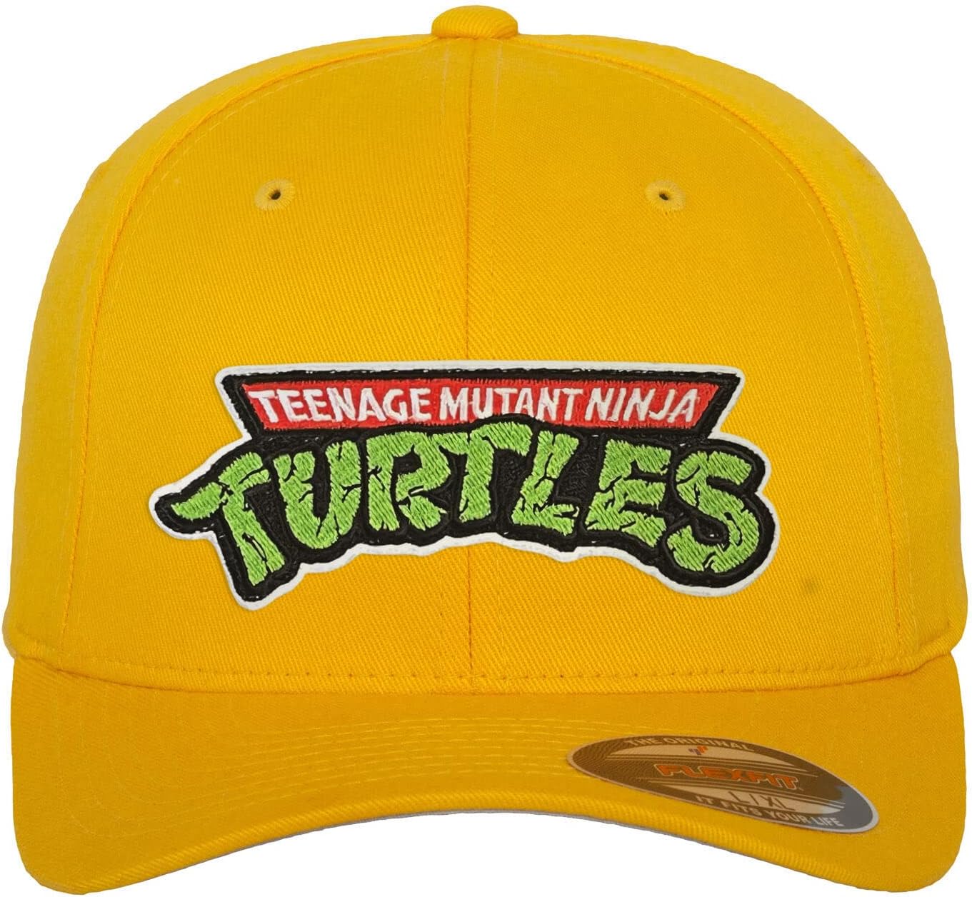 Teenage Mutant Ninja Turtles Officially Licensed TMNT Logo Flexfit Cap ...