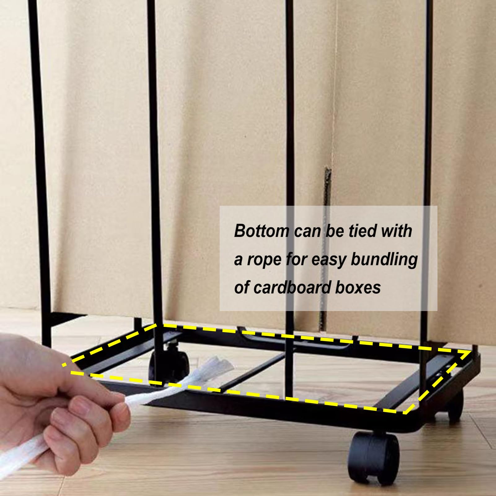 Cardboard Storage Cart Heavy Duty Carton Storage Cart – Metal Cardboard ...