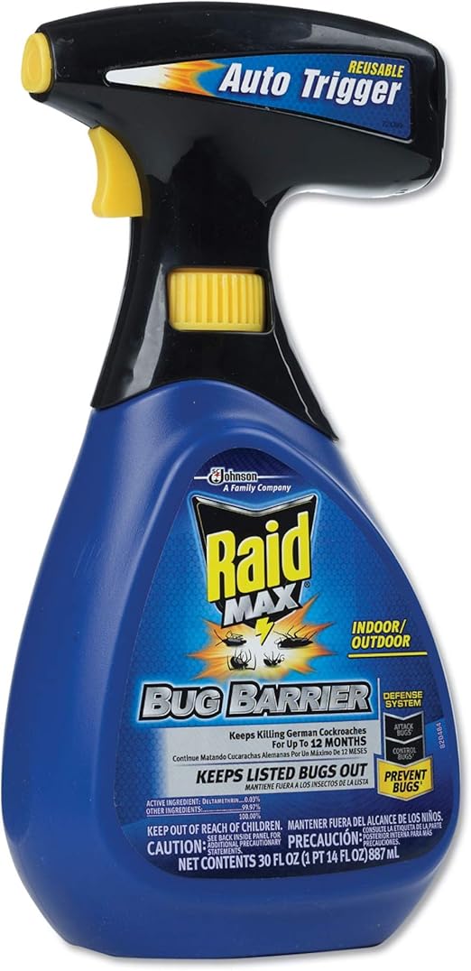 Amazon.com: Johnson RAID MAX Bug Barrier : Patio, Lawn & Garden