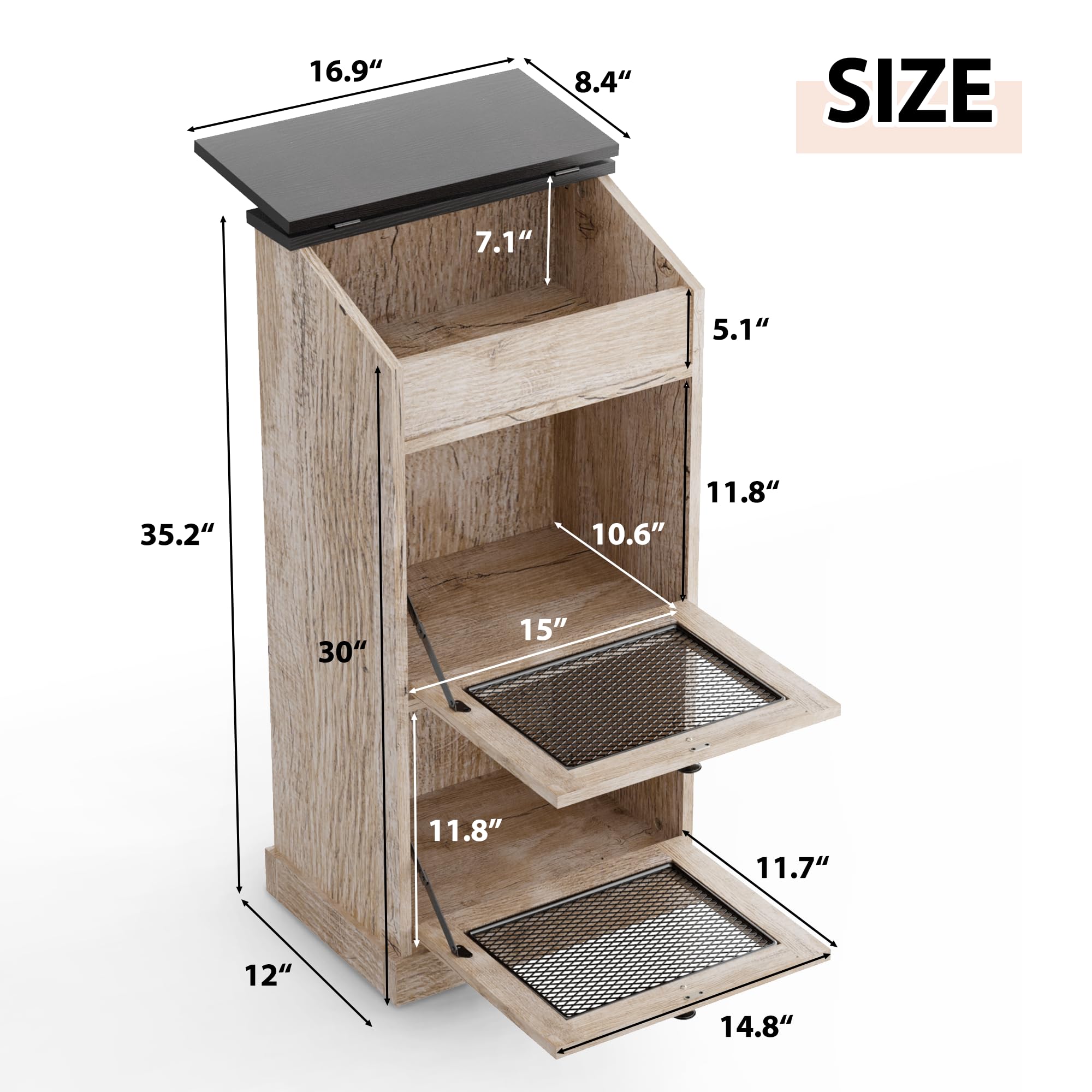 Potato Storage Bin Plans