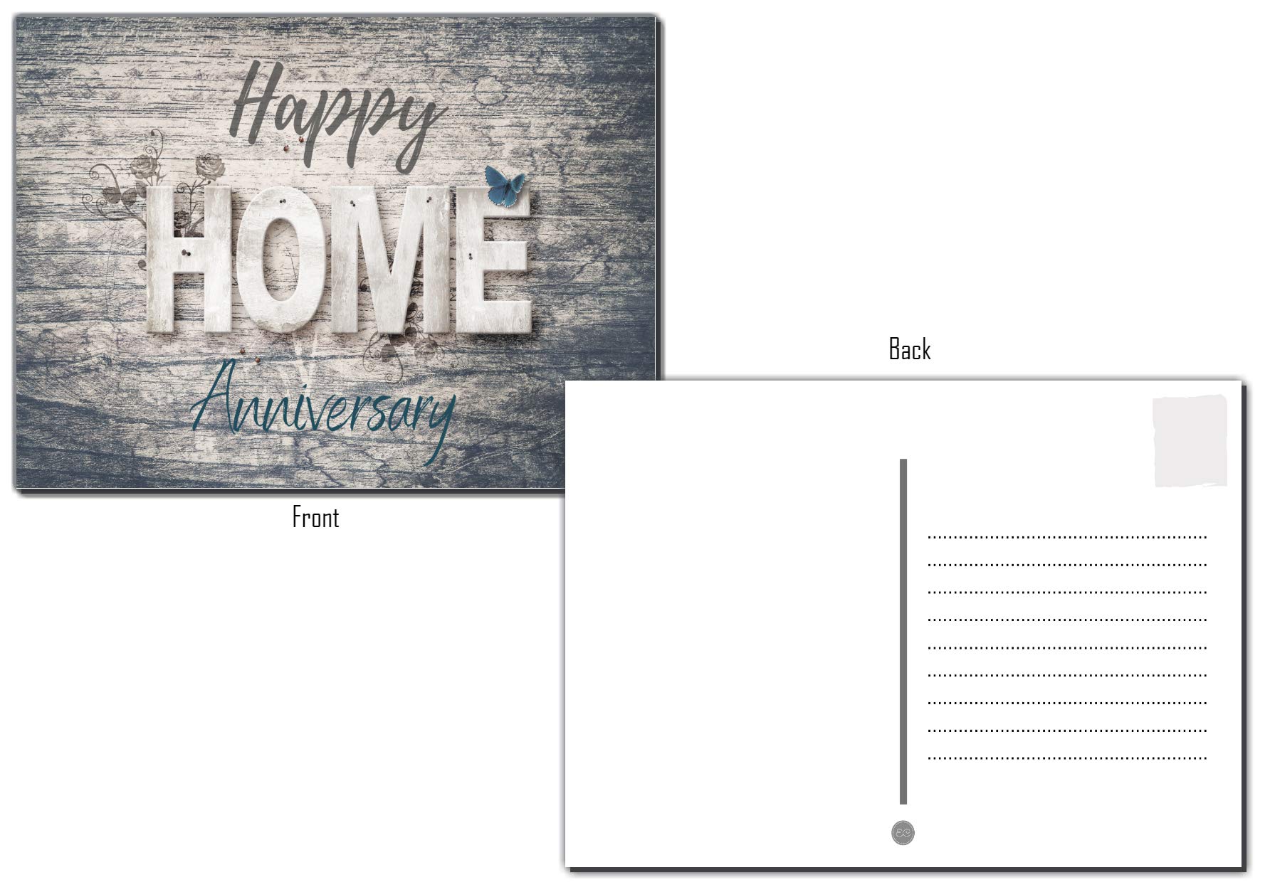 Real Estate Cards With Envelopes Editable Realtor Thank You Card ...