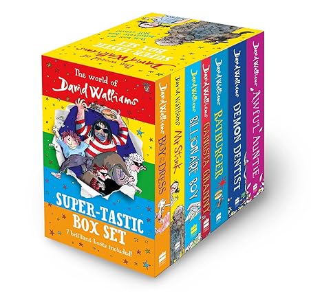 The World of David Walliams: Super-Tastic Box Set: Amazon.co.uk ...