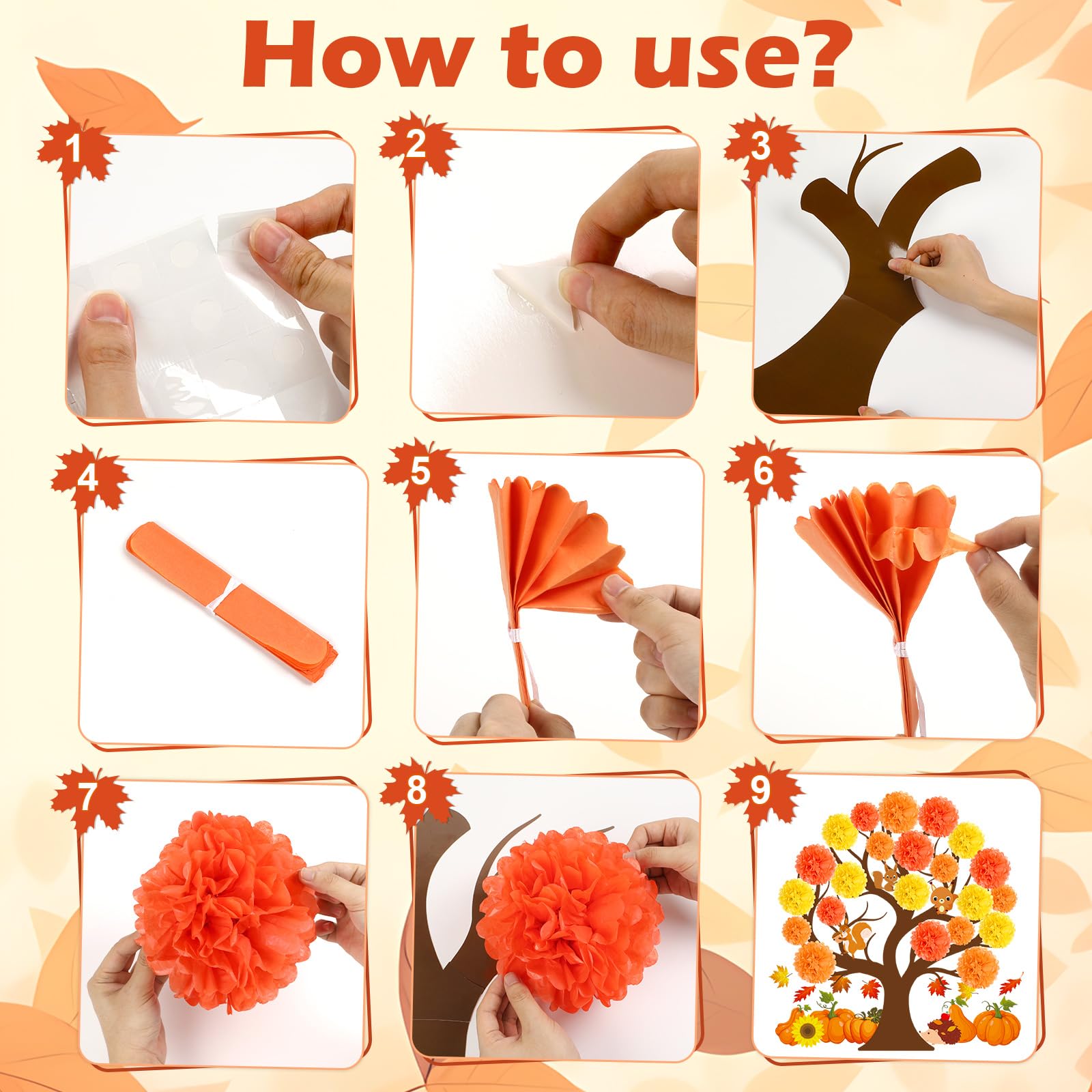 Snapklik.com : Fall Thanksgiving Tree Bulletin Board Set Decorations ...