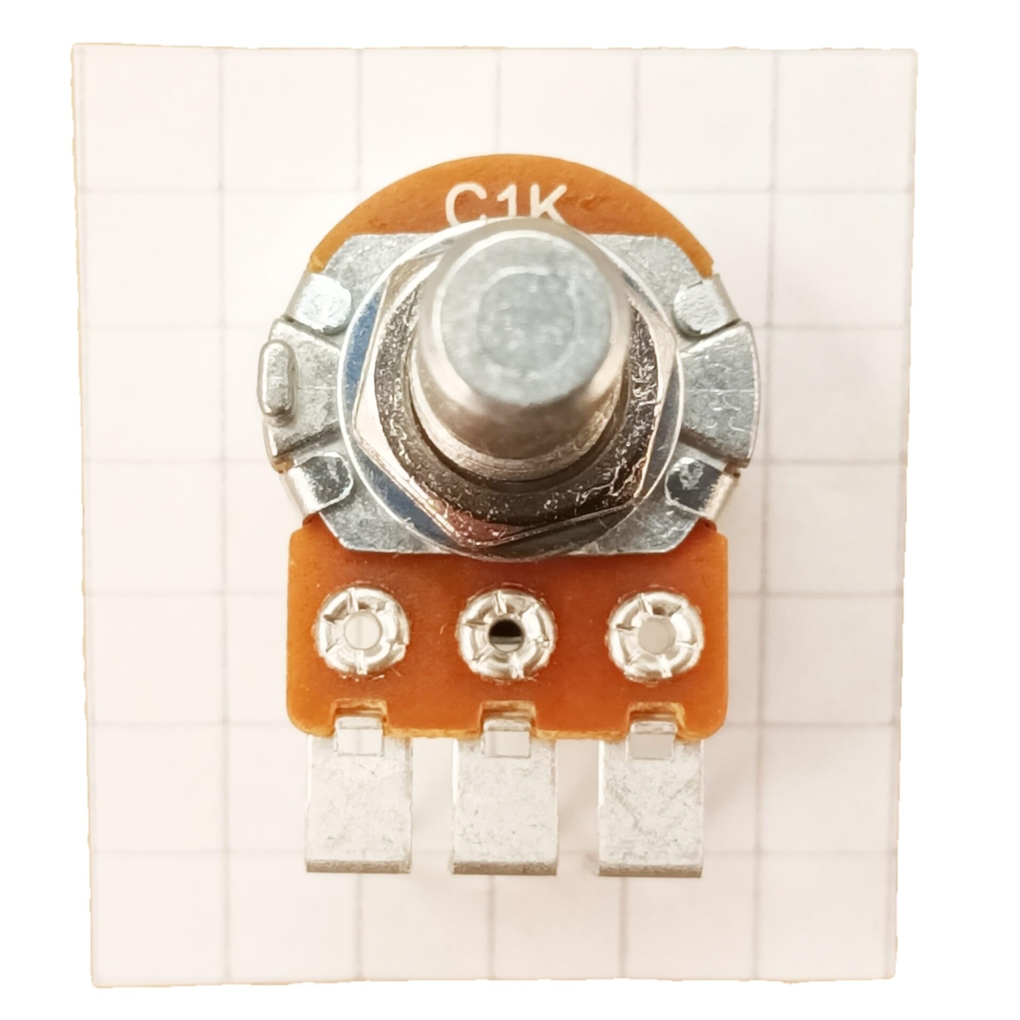 Anti-Log Potentiometer Vertical PCB C Reverse Audio 6.35mm Round Shaft ...