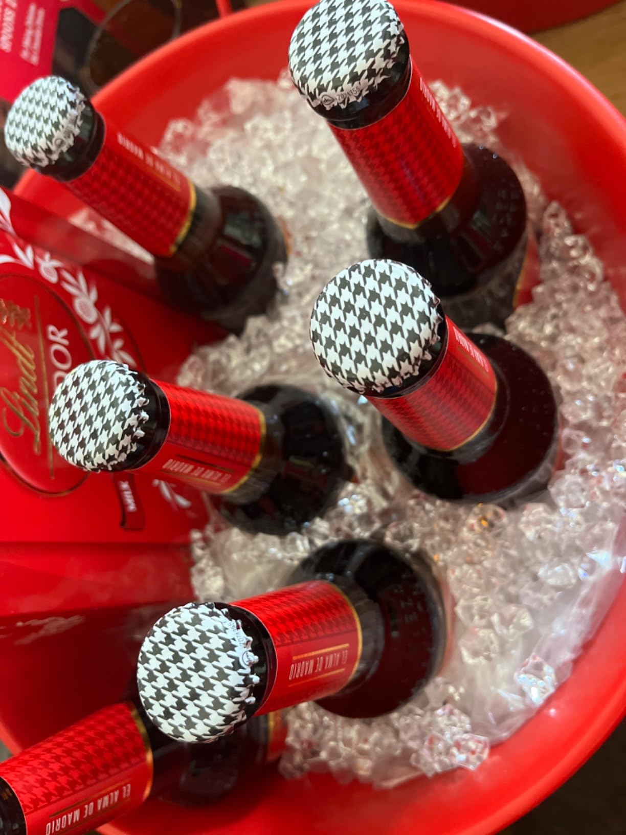 LYFJXX 1000Pcs Reusable Fake Ice Cubes Artificial Acrylic Crystal Cubes ...