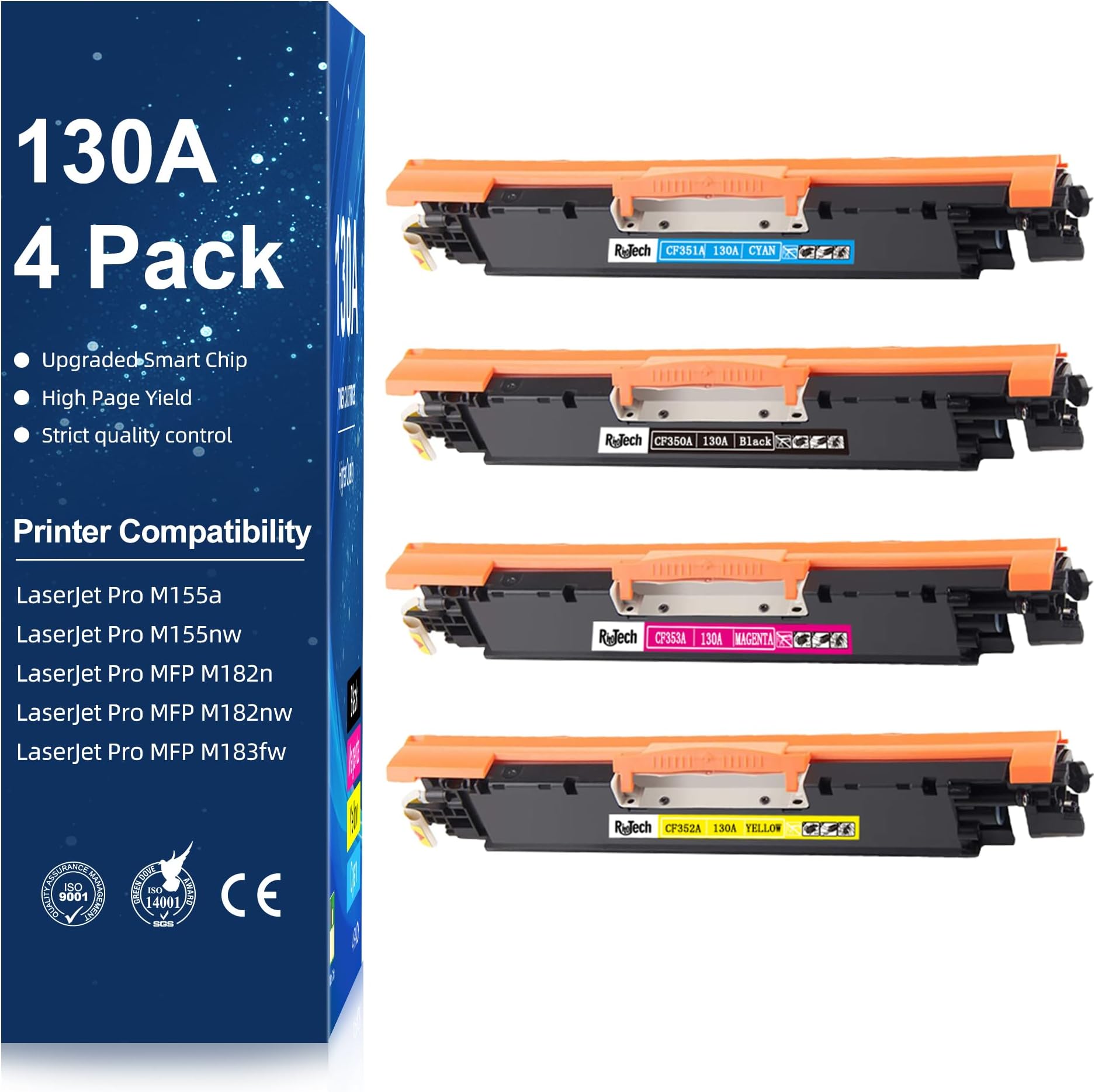 Amazon.com: rito4colors 131A Toner Cartridge Replacement for HP 131A ...