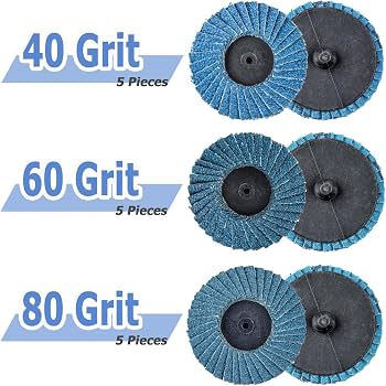 Milwaukee Grinder 12-Pack Curved Flap Discs 2 Inch - Zirconia Sanding ...