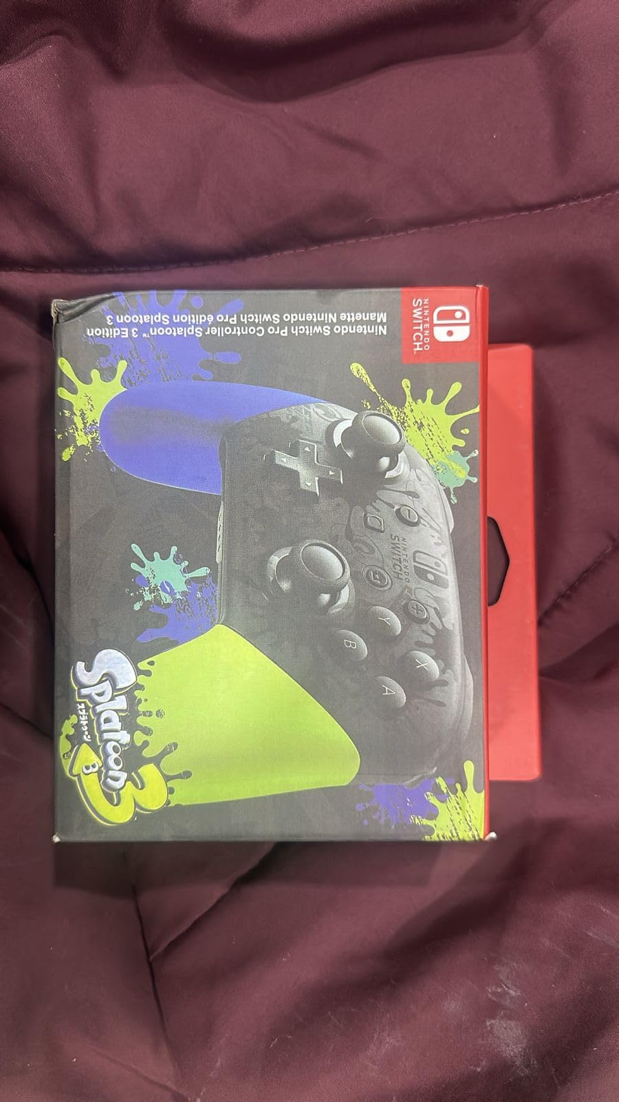 KingBoo Pro Controller for Nintendo Switch Splatoon 3 Edition : Amazon ...