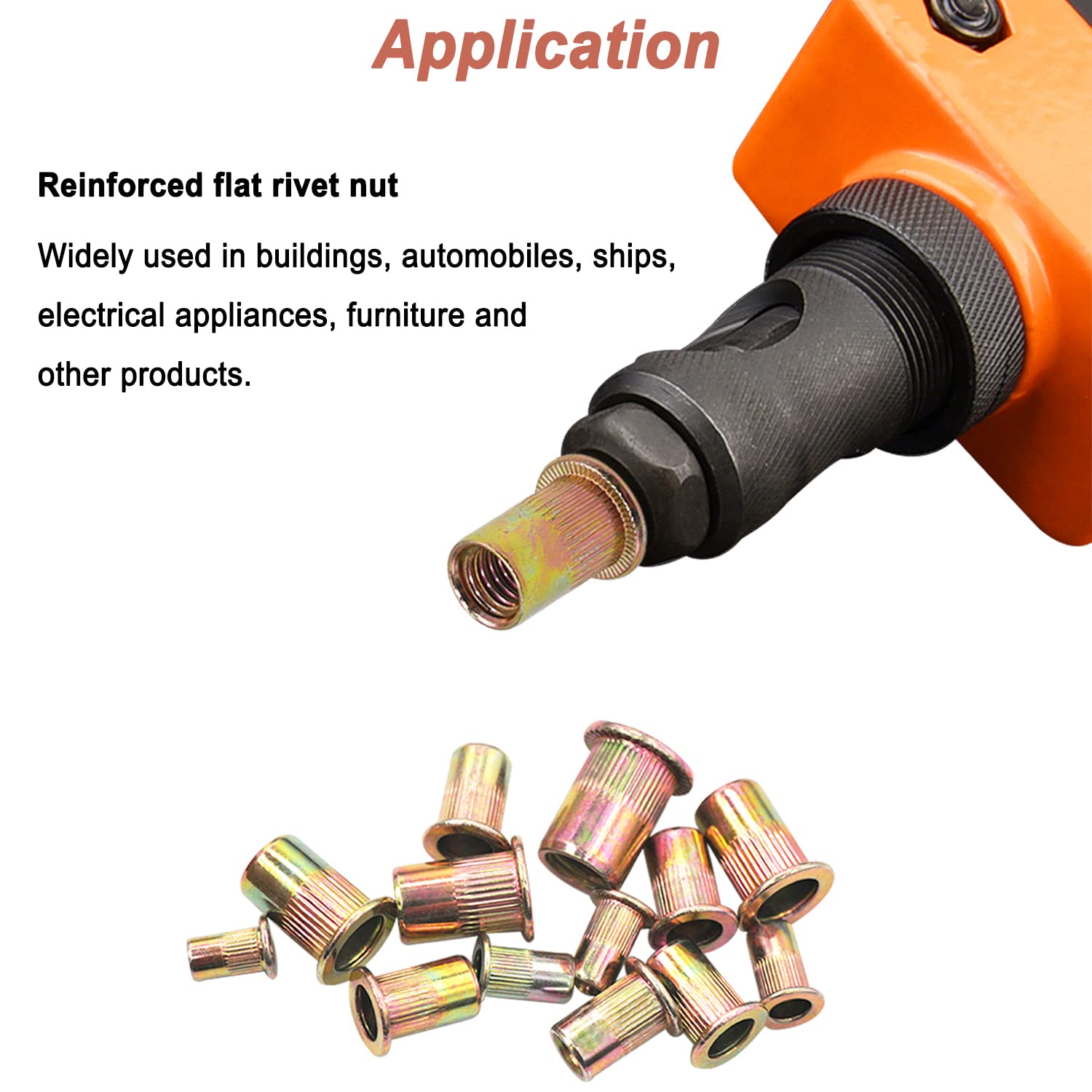 Snapklik.com : Weideer 180Pcs Metric Rivet Nuts Assortment Kit M3 M4 M5 ...