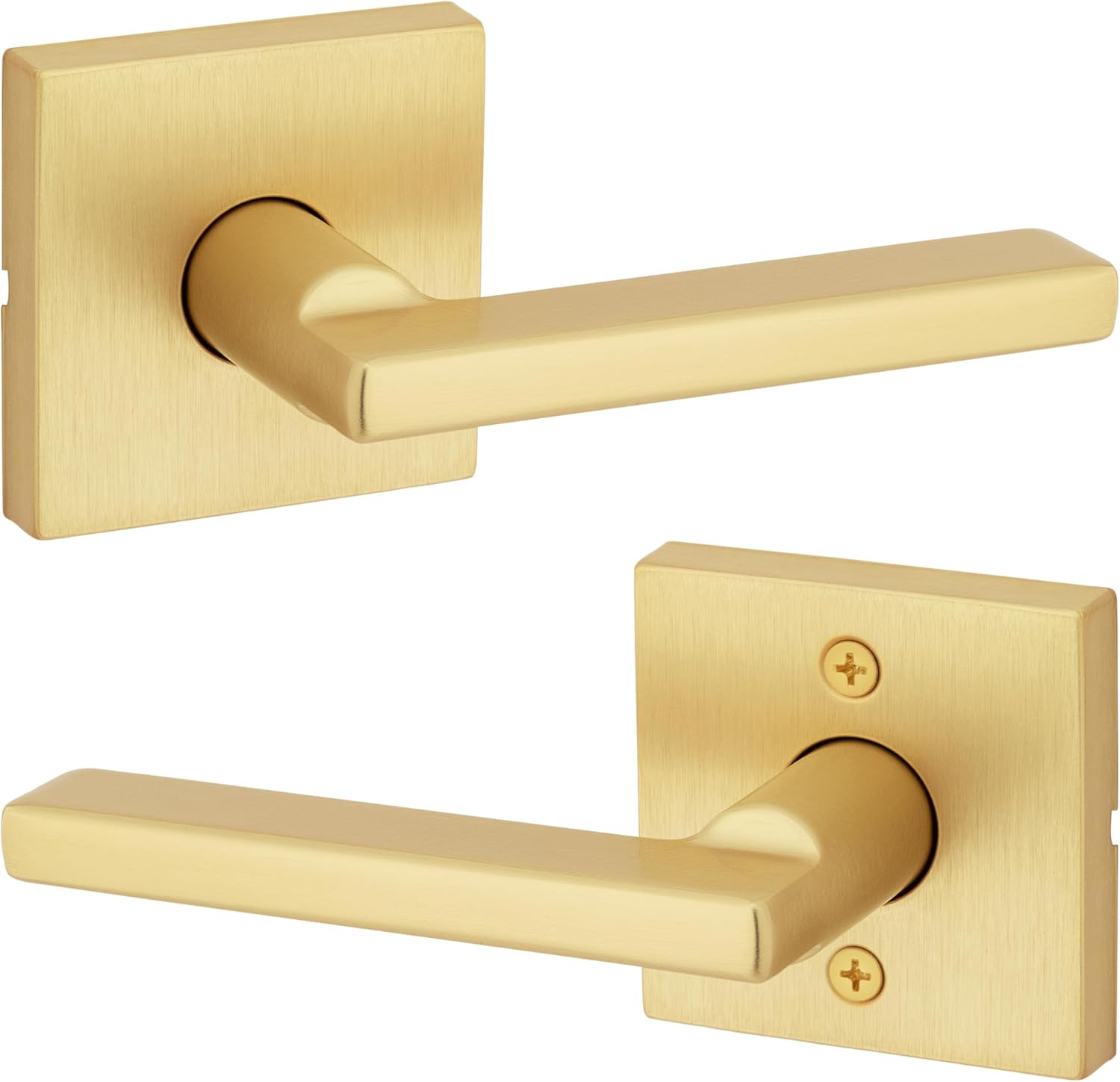 Kwikset Halifax Interior Passage Door Handle, Lever for Closet and ...