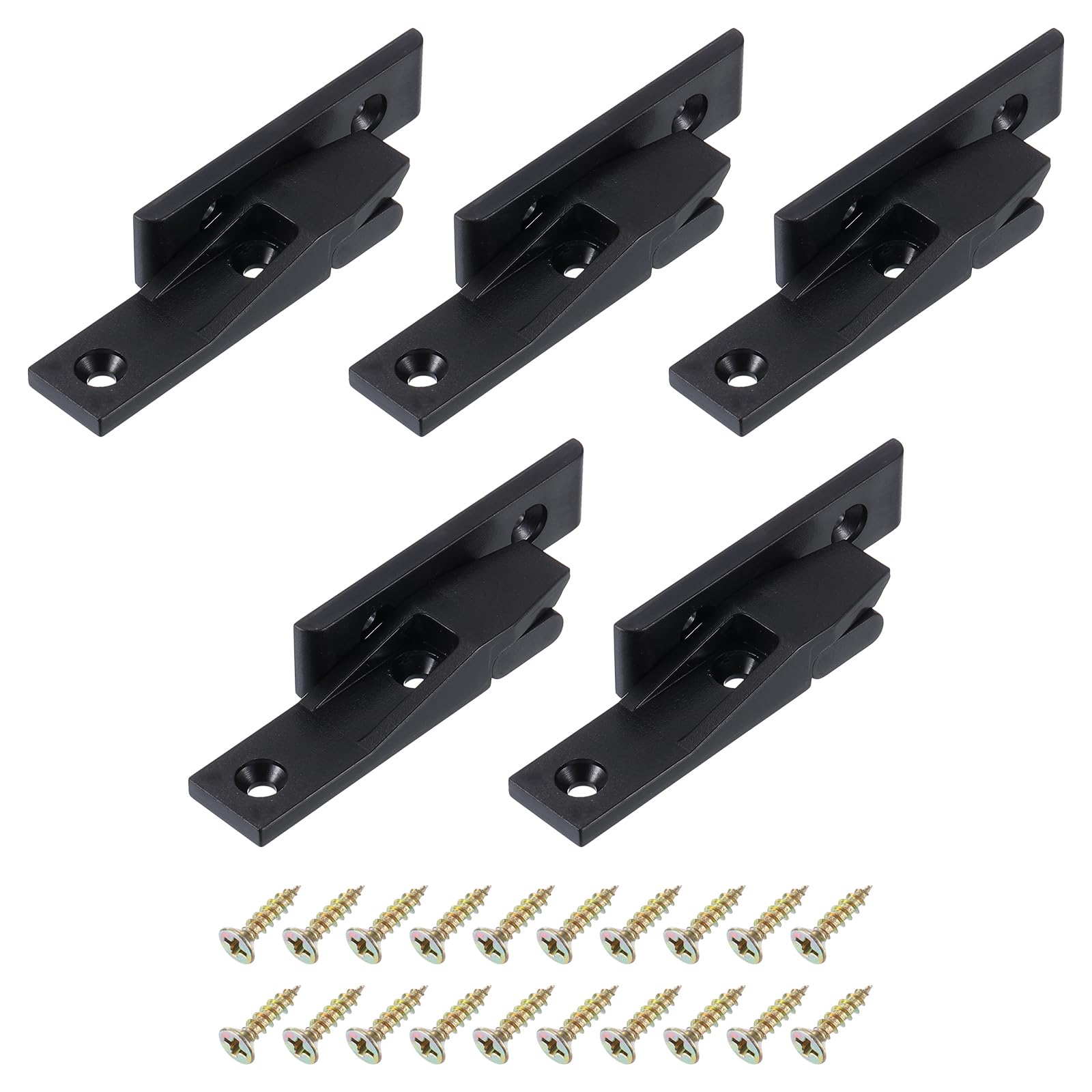 Amazon.com: uxcell 5 PCS Plastic Fitting Furniture Panel, Joint Bracket ...