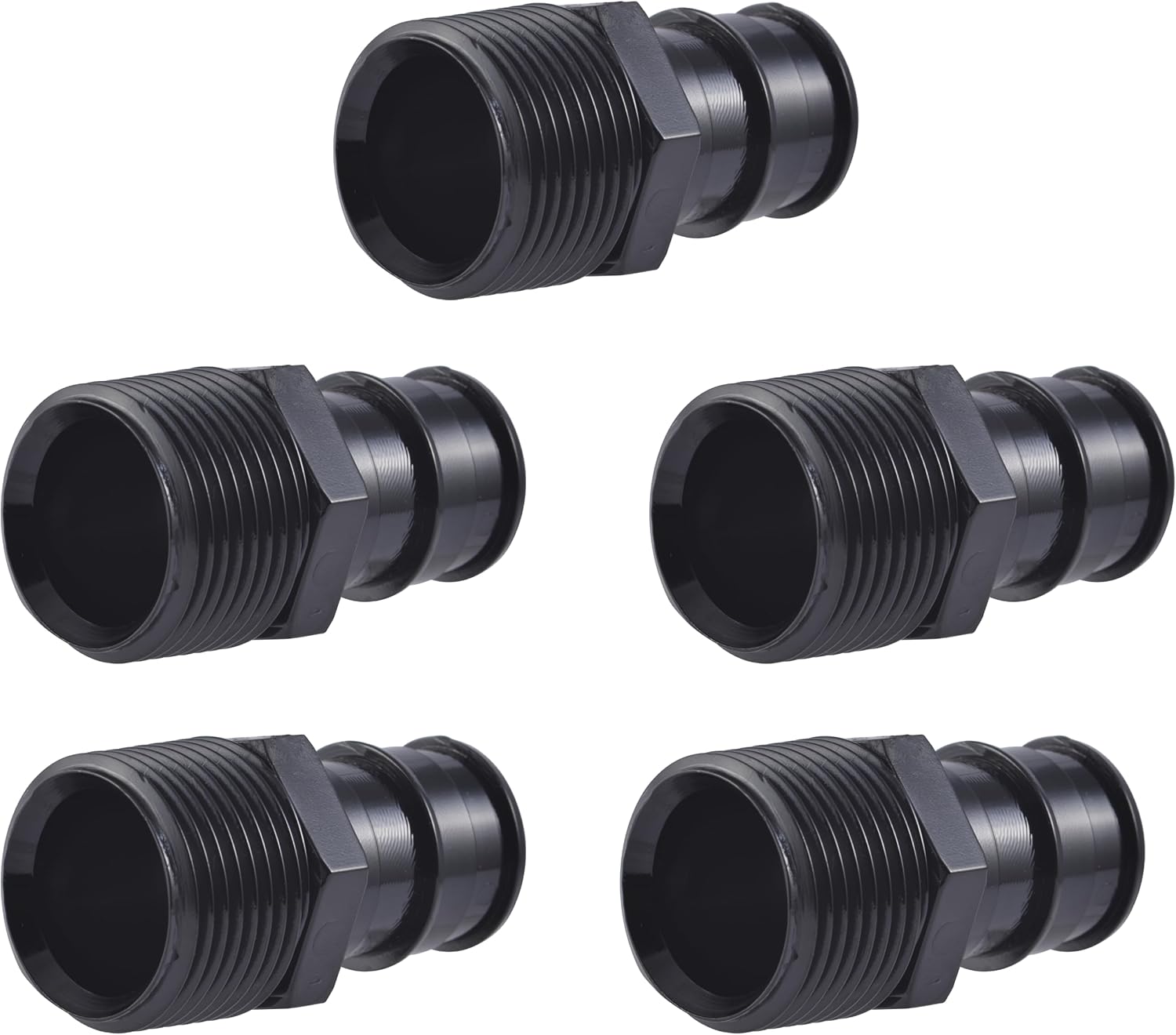 Amazon.com: SharkBite 3/4 x 3/4 Inch Poly MNPT Expansion Adapter for ...