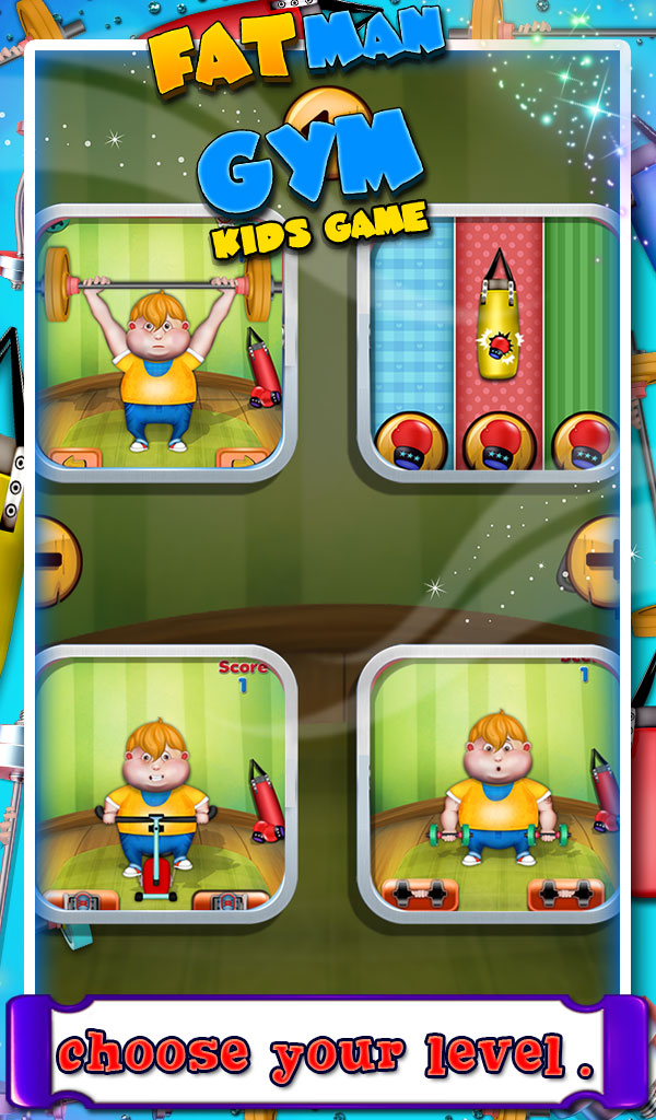 Fat Man Gym - Kids Game - App on the Amazon Appstore