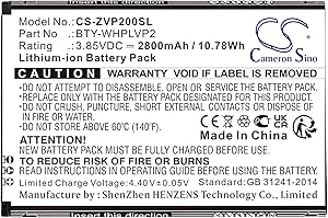 Amazon.com: XSPLENDOR 2800mAh Replacement Battery for Verizon Wireless Home Phone Connect LVP2 ...