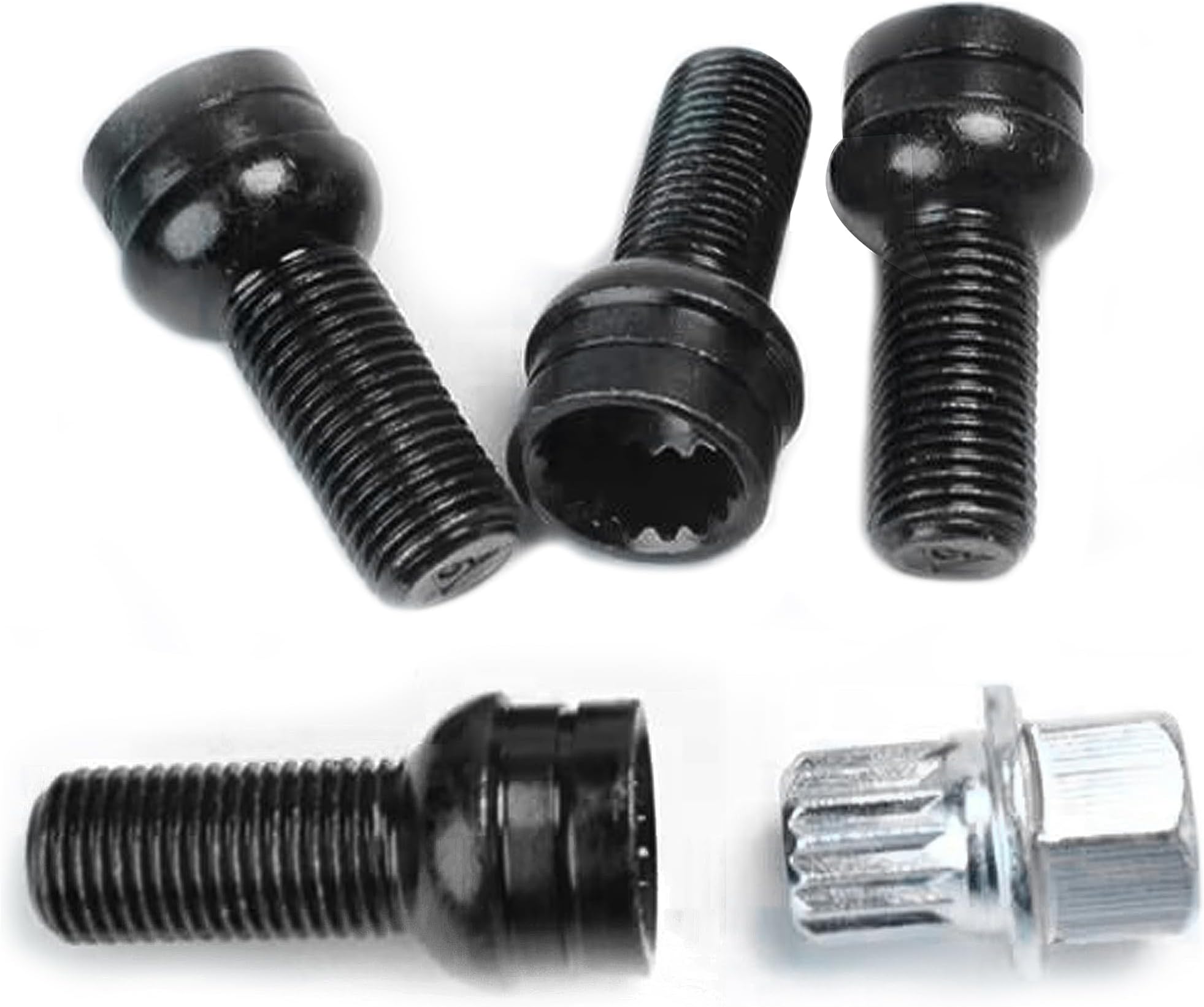 Amazon.fr : McGard Boulons antivol M14x1.50 - Conique - Longueur 27,3mm ...