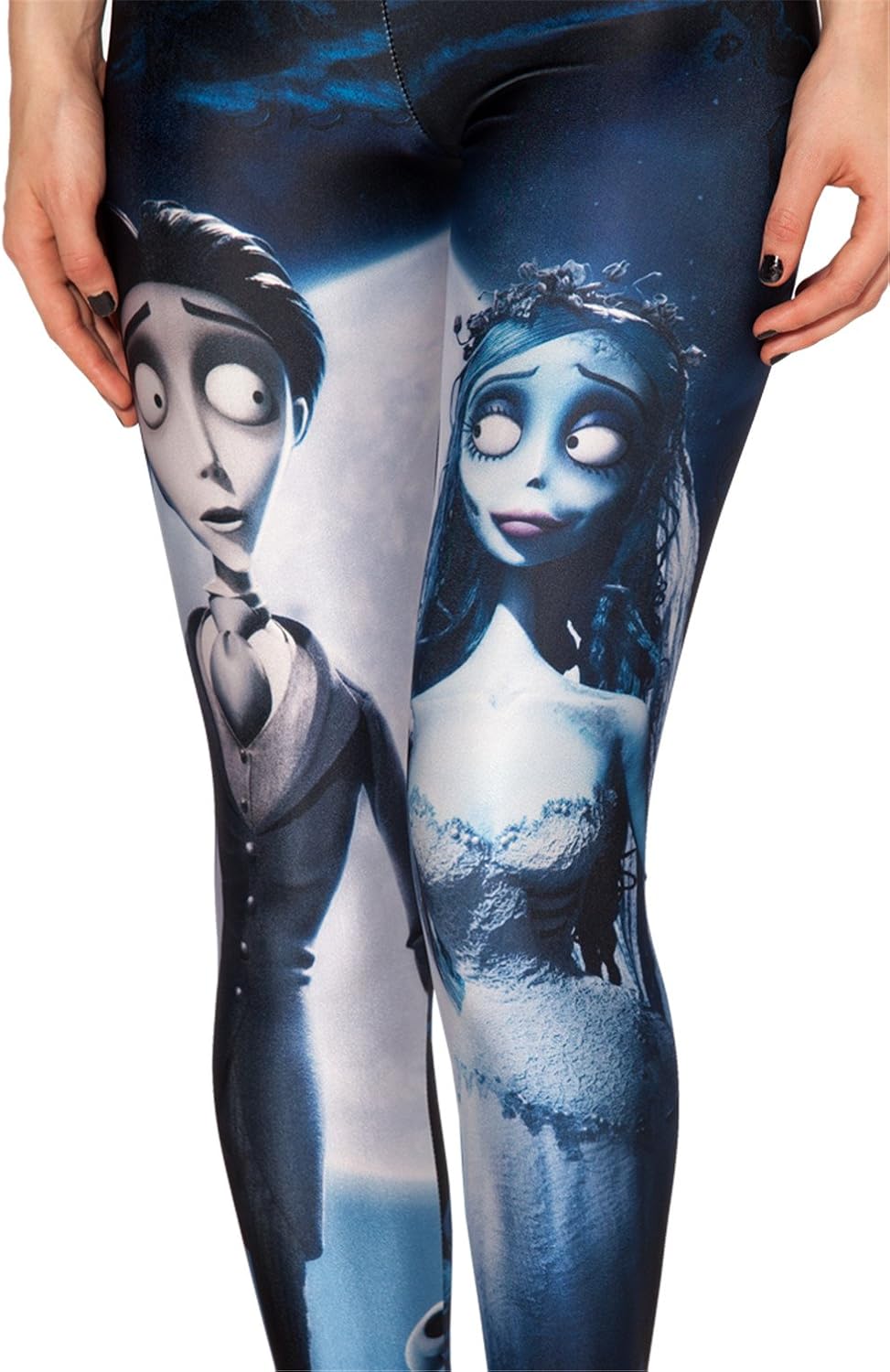 Corpse Bride Leggings for Women at Amazon Women’s Clothing store ...