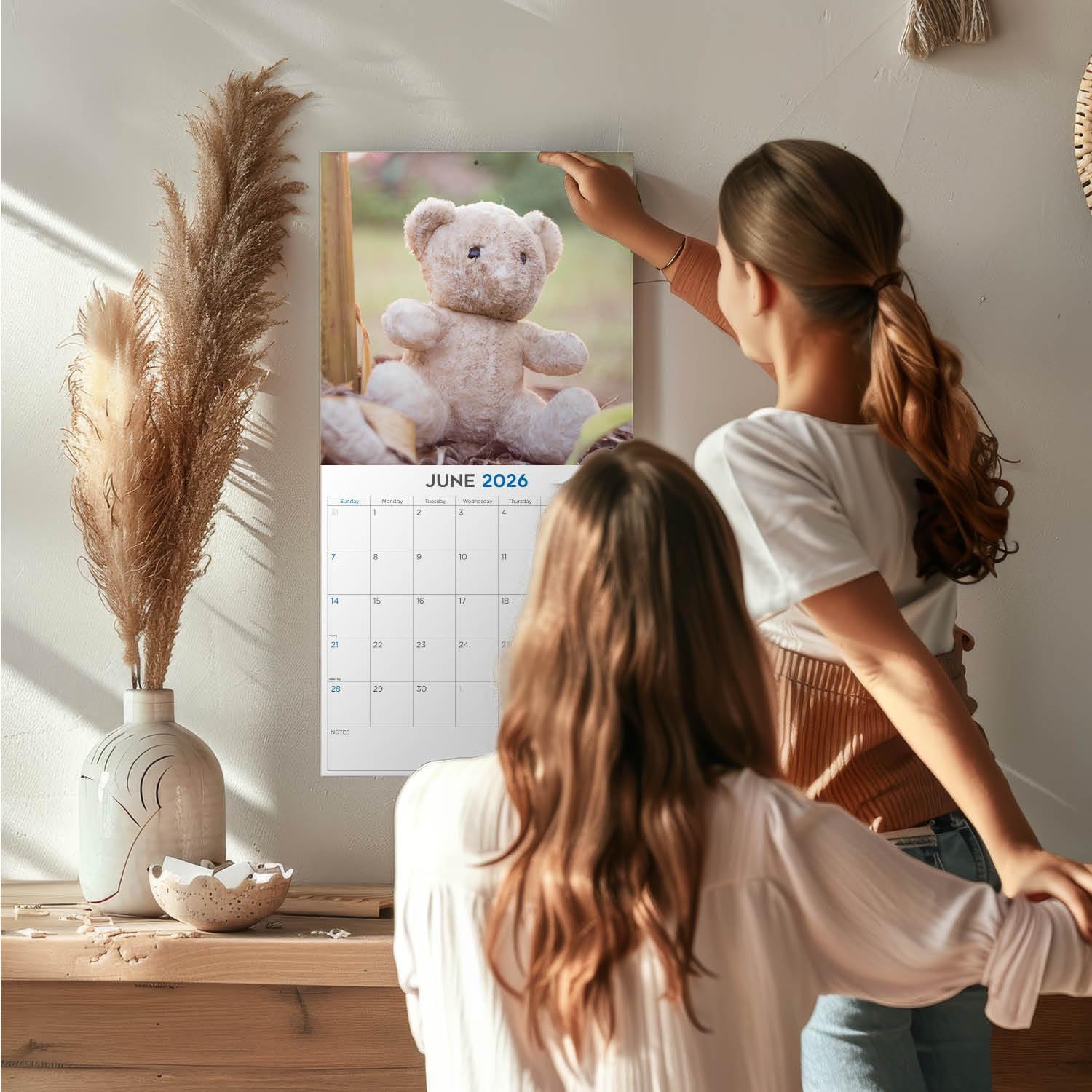 Snapklik.com : 2026 Teddy Bears Calendar - Hobby Wall Calendar - 12 X ...