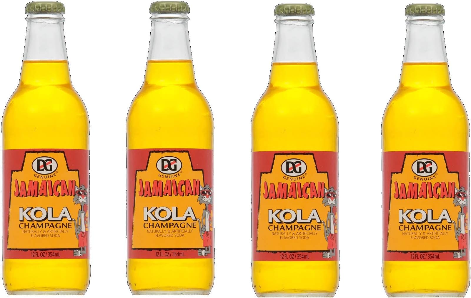 Amazon.com : Cola Couronne Fruit Champagne Tropical Flavor - 4 bottles ...