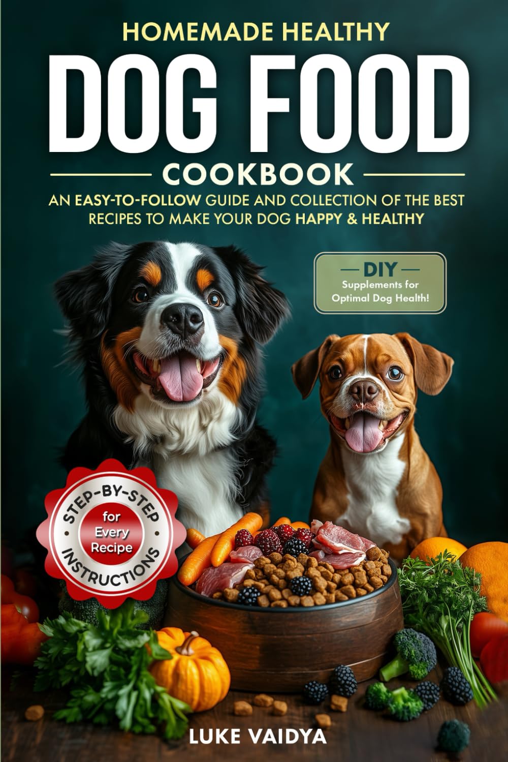 Homemade Healthy Dog Food Cookbook: An Easy-to-Follow Guide and ...