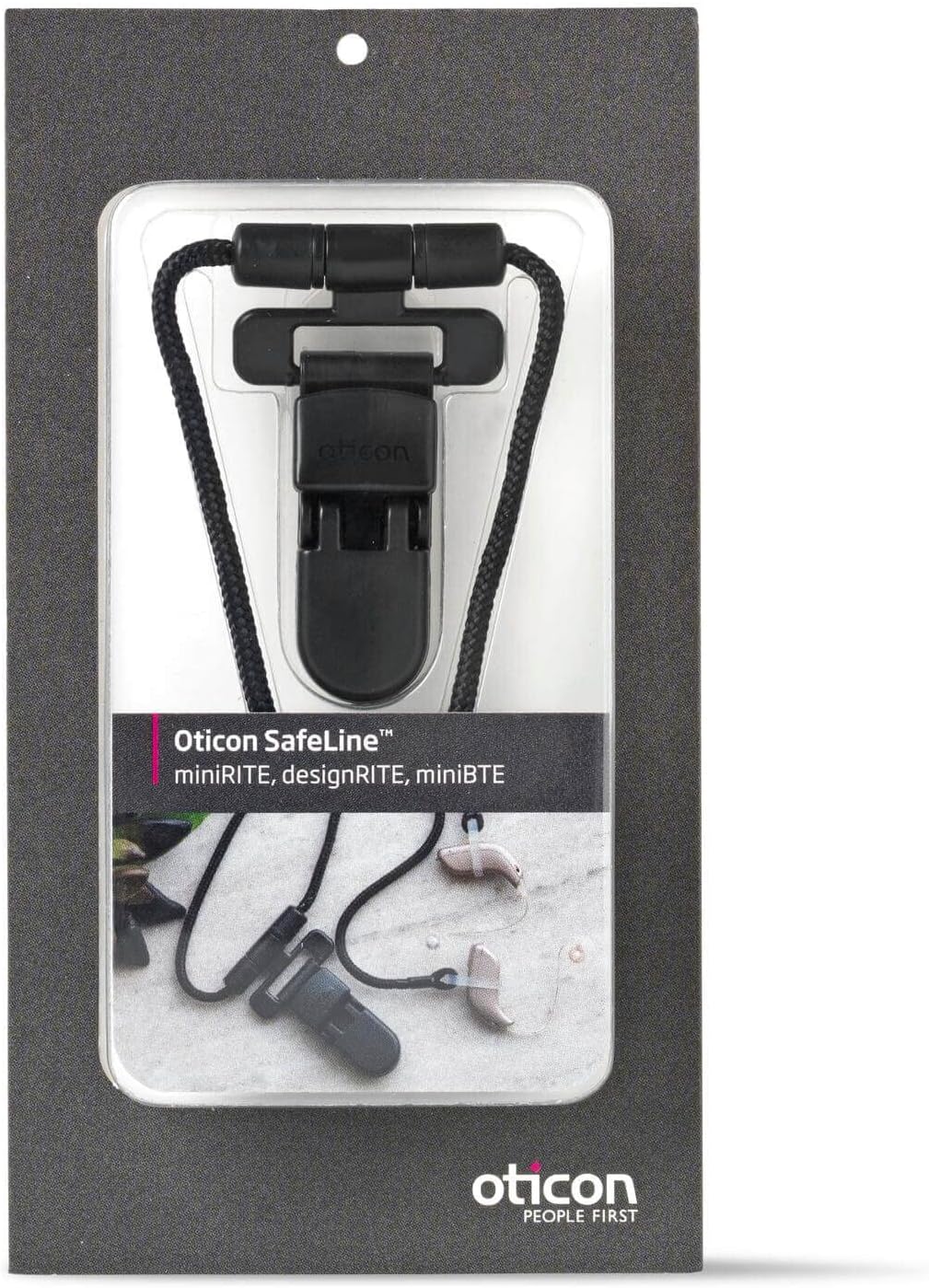 Amazon.com: Genuine Oticon Safeline Retention Cord, Hearing Aid Clip ...