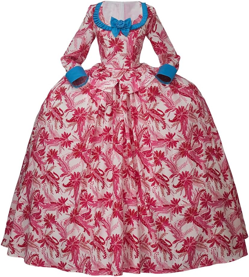 Amazon.com: CosplayDiy Catherine Rococo Dress Costume French Court ...