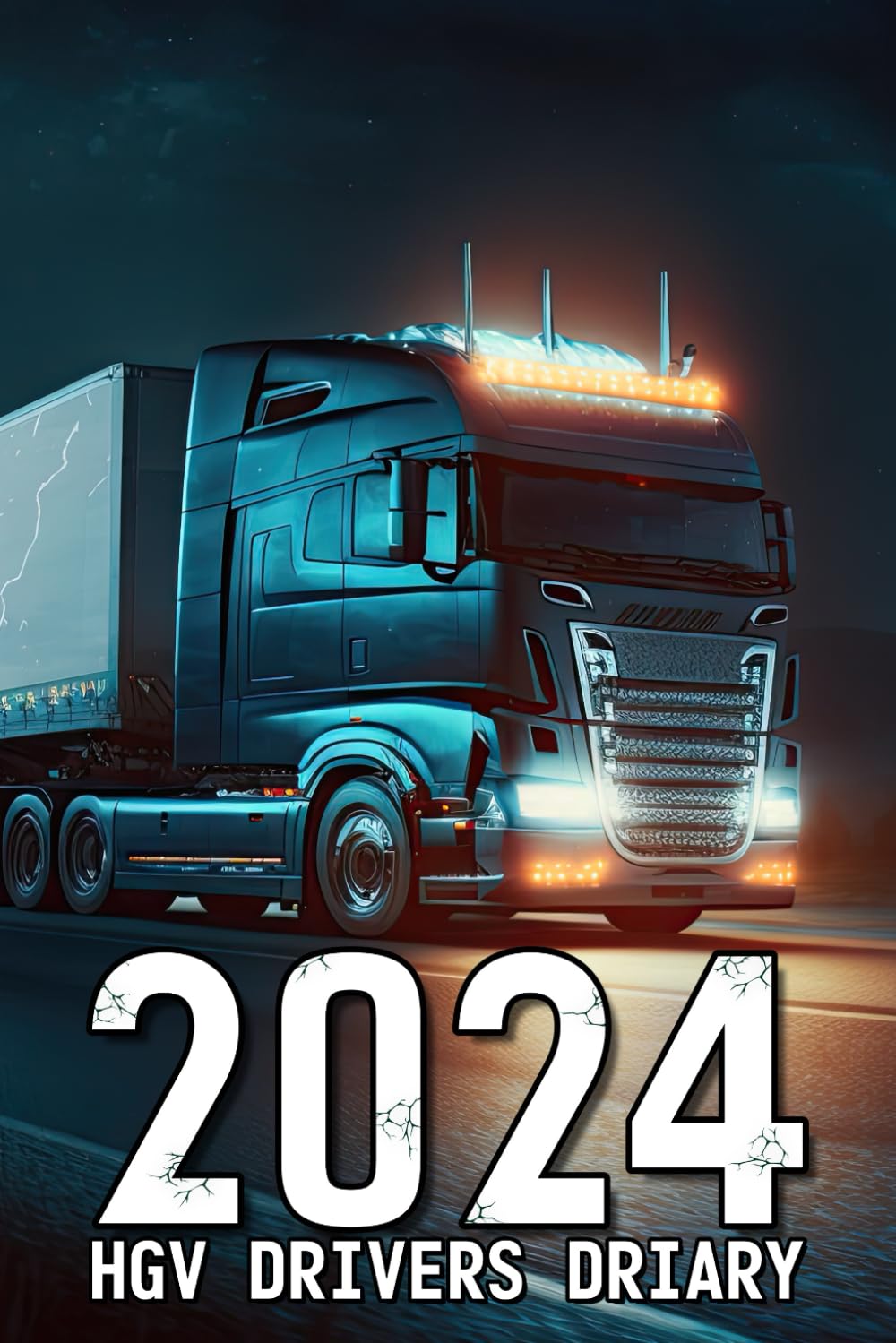 HGV Drivers Diary 2024: For Truck, Lorry, and Delivery Employees to keep proper Shift and ...