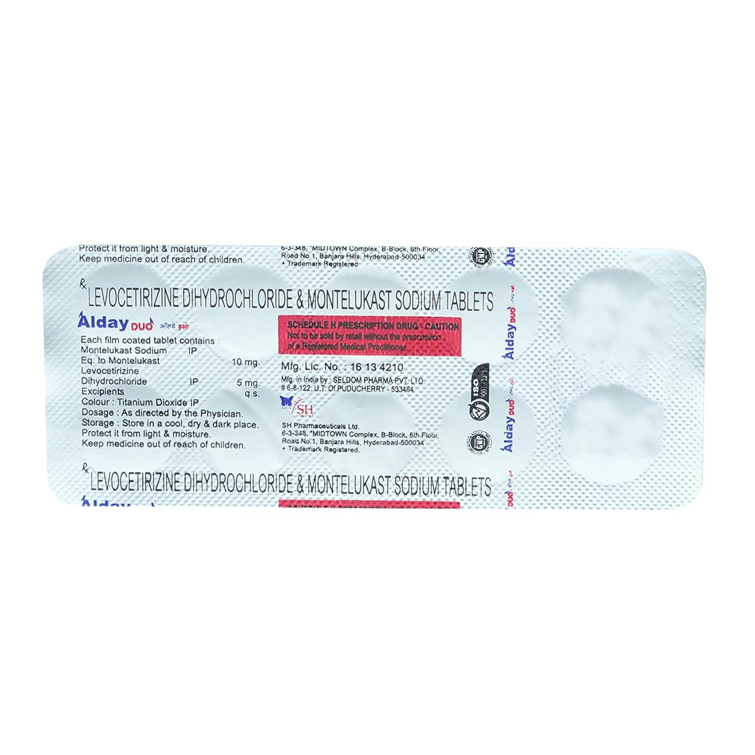 Alday Duo - Strip of 10 Tablets : Amazon.in: Health & Personal Care
