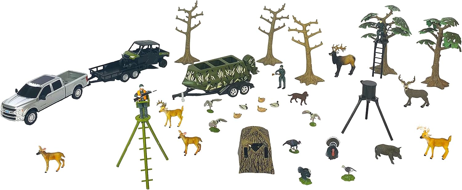 Amazon.com: Big Country Toys Ultimate Hunting Set - 73 Piece Hunting ...