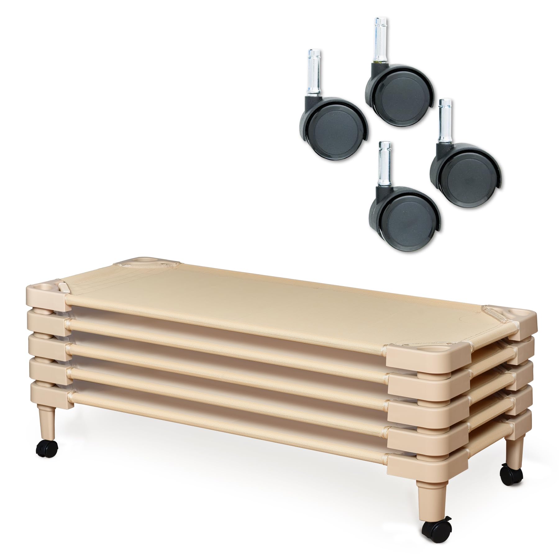 Snapklik.com : KRAND Kids Stackable Daycare Cot Rest Mat