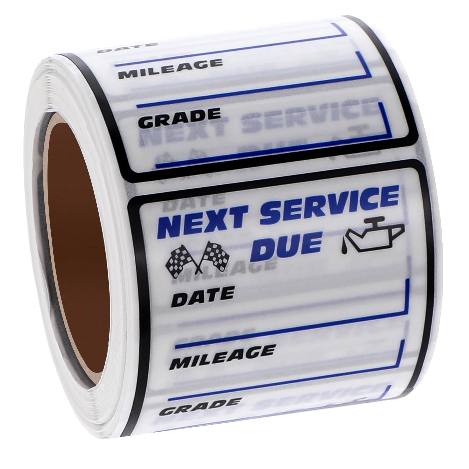 Amazon.com - Oil Change Stickers 250 Pcs Clear Next Service Due Labels ...