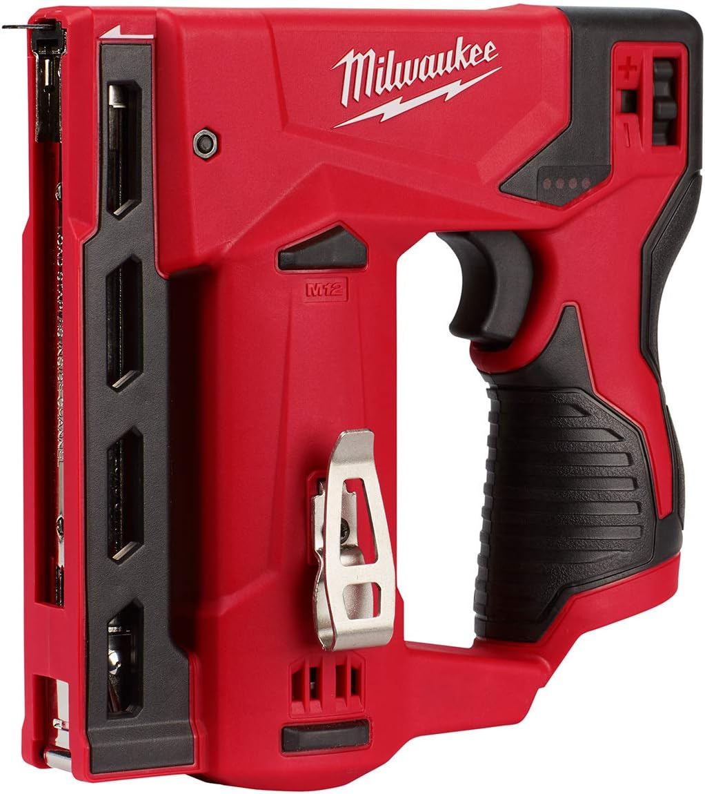 Milwaukee M12 12 Volt Crown Cordless Stapler Y - Amazon.com