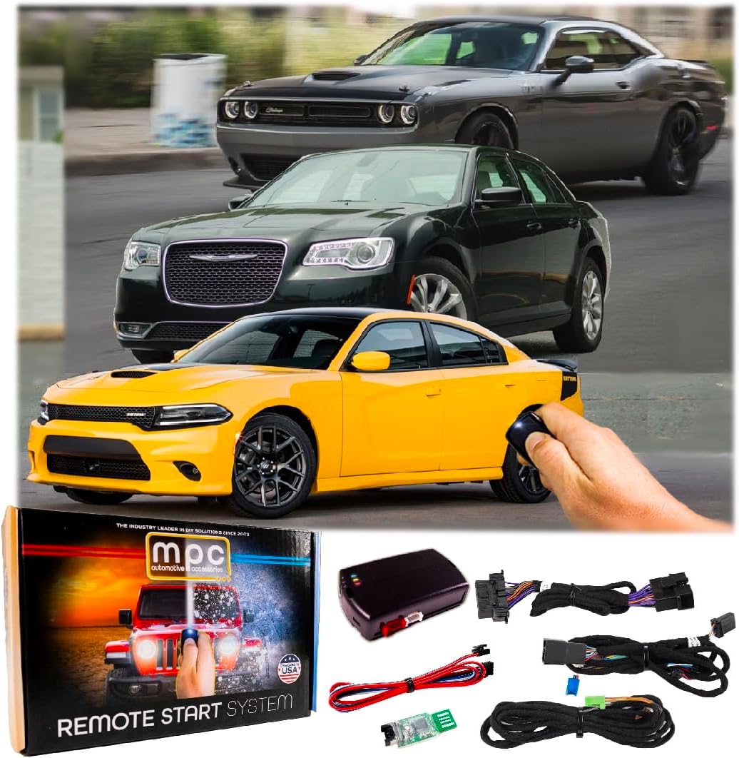 Amazon.com: MPC Remote Start Compatible with Chrysler 300 & Dodge ...