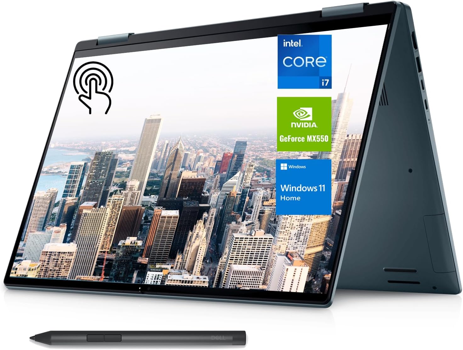 Amazon.com: Dell Inspiron 2-in-1 Laptop, 16" OLED Touchscreen, 12th Gen ...