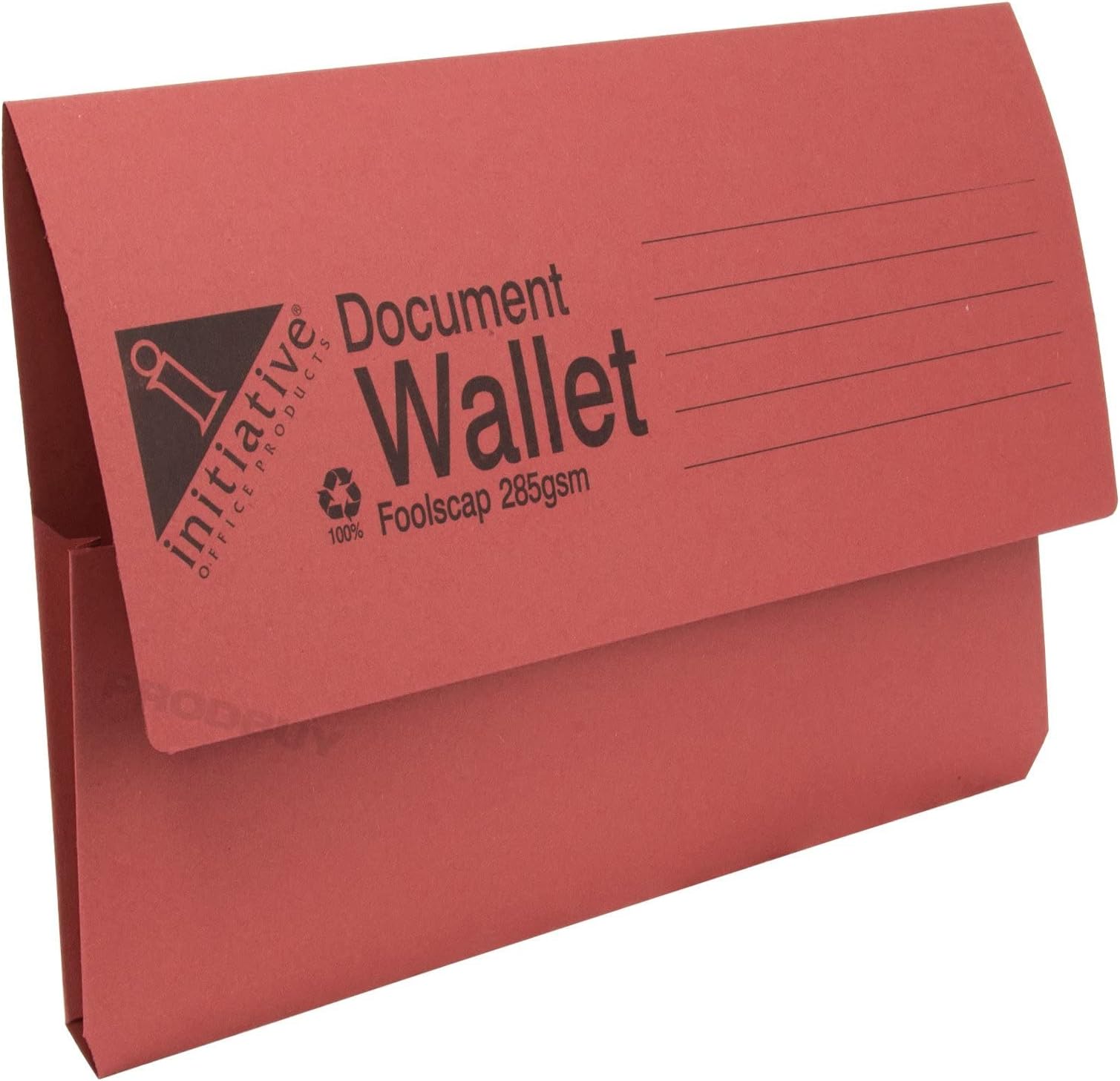 25 x 285gsm Foolscap Premium Document Wallets A4 Paper Storage Files ...