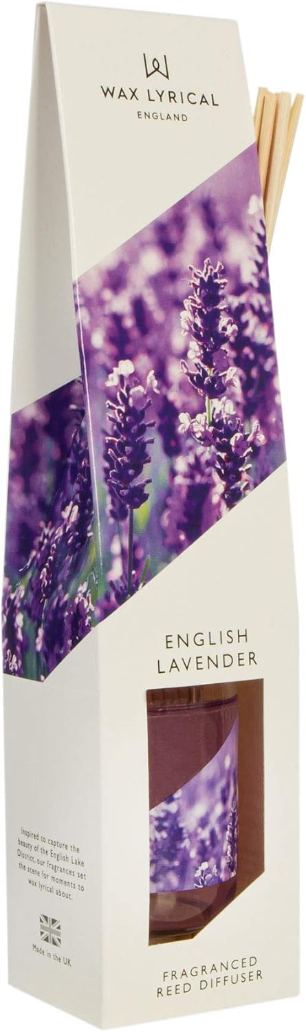 WAX LYRICAL Reed Diffuser 100ml, English Lavender, Multicolour : Amazon ...